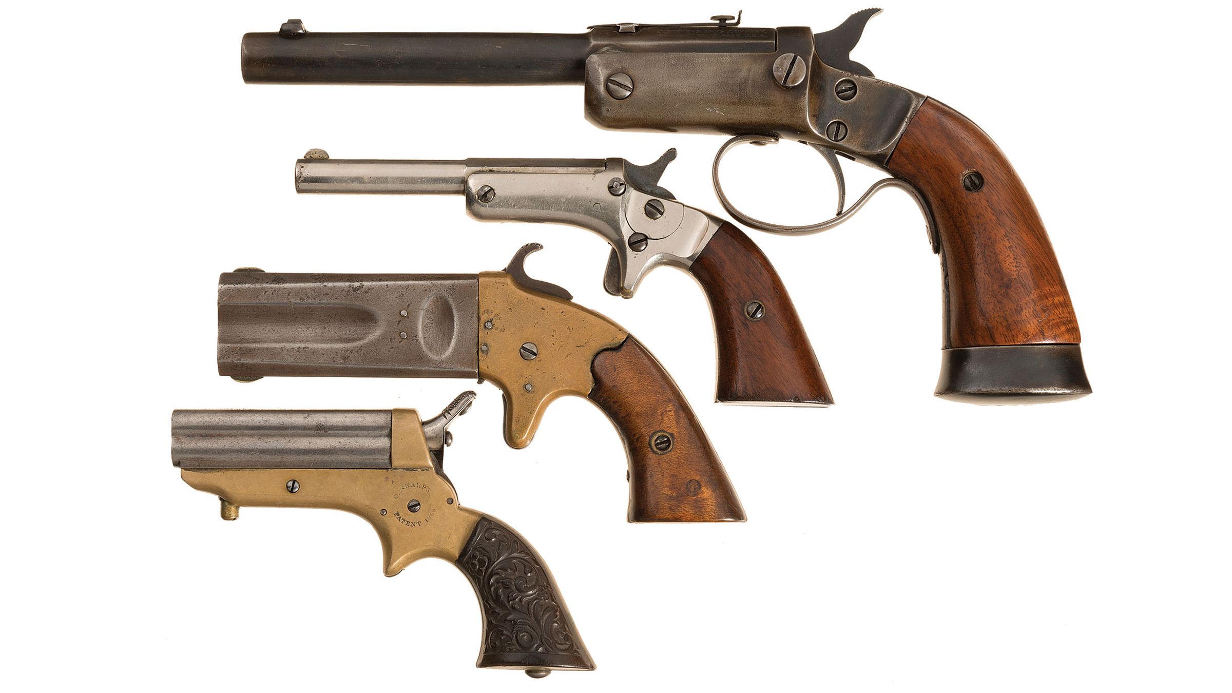 Four American Handguns | Rock Island Auction