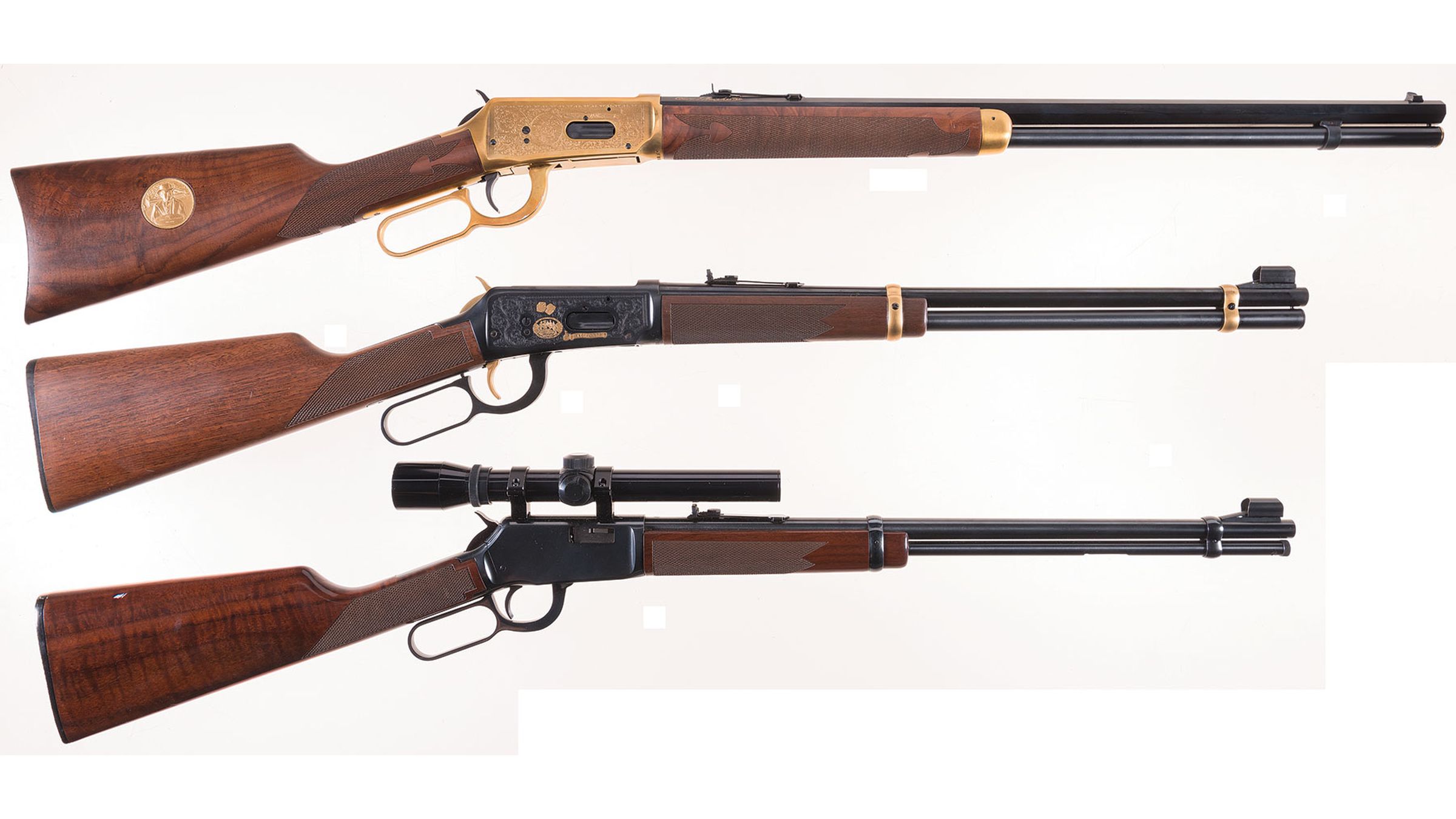 Three Winchester Lever Action Long Guns | Rock Island Auction