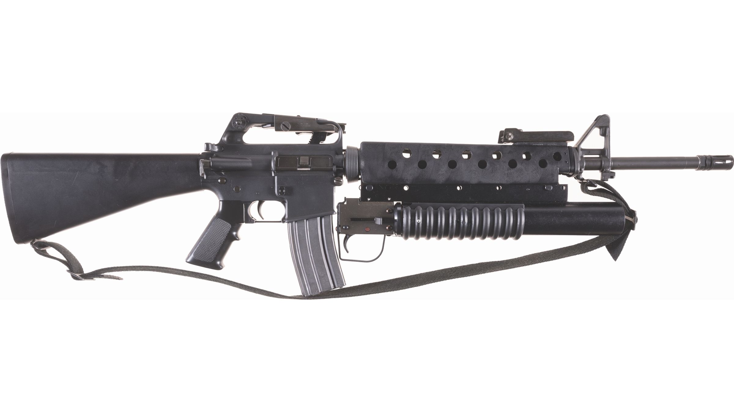 Colt AR-15 A2 Semi-Automatic Rifle with Flare Launcher | Rock Island ...