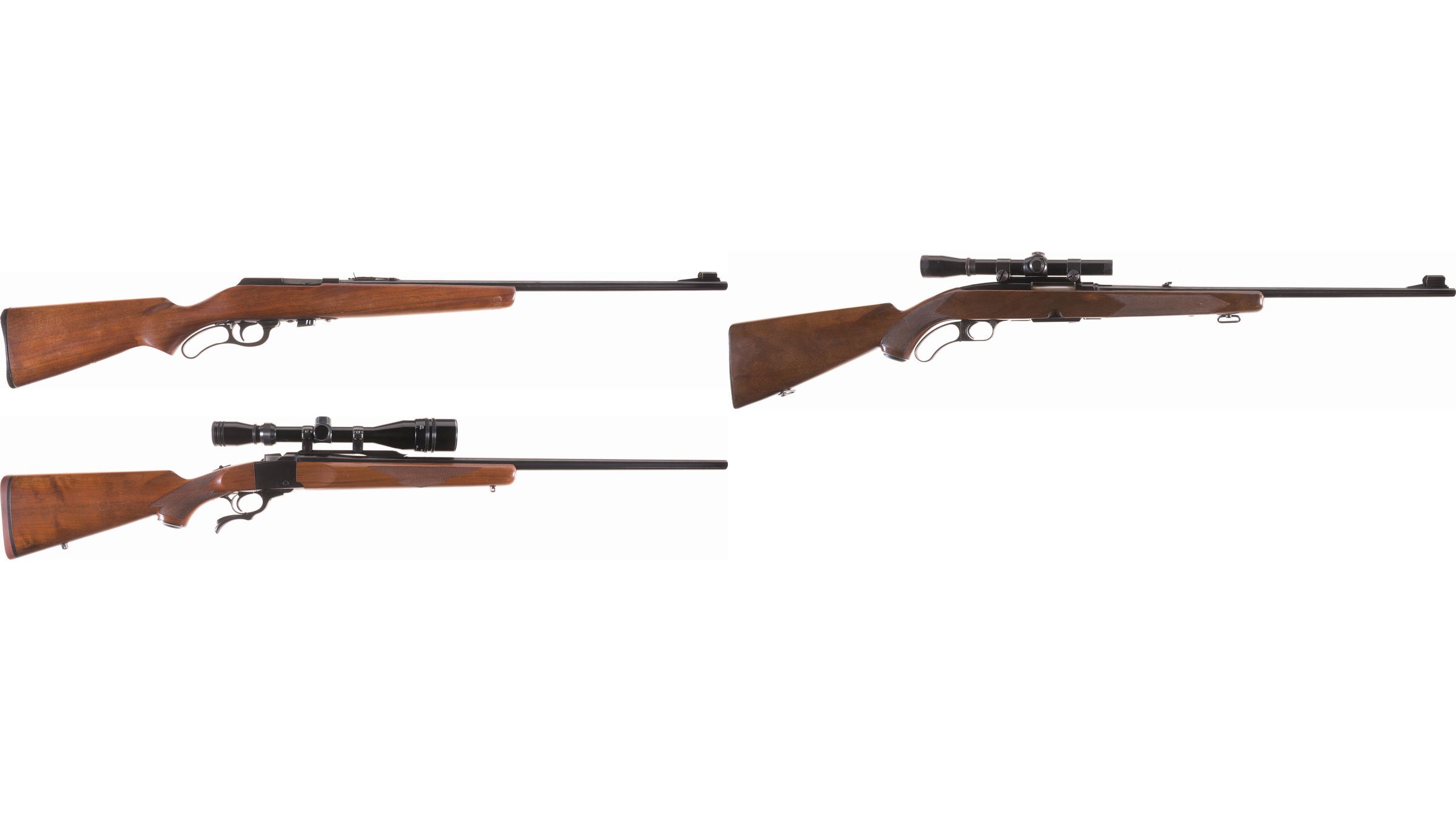Three Rifles | Rock Island Auction