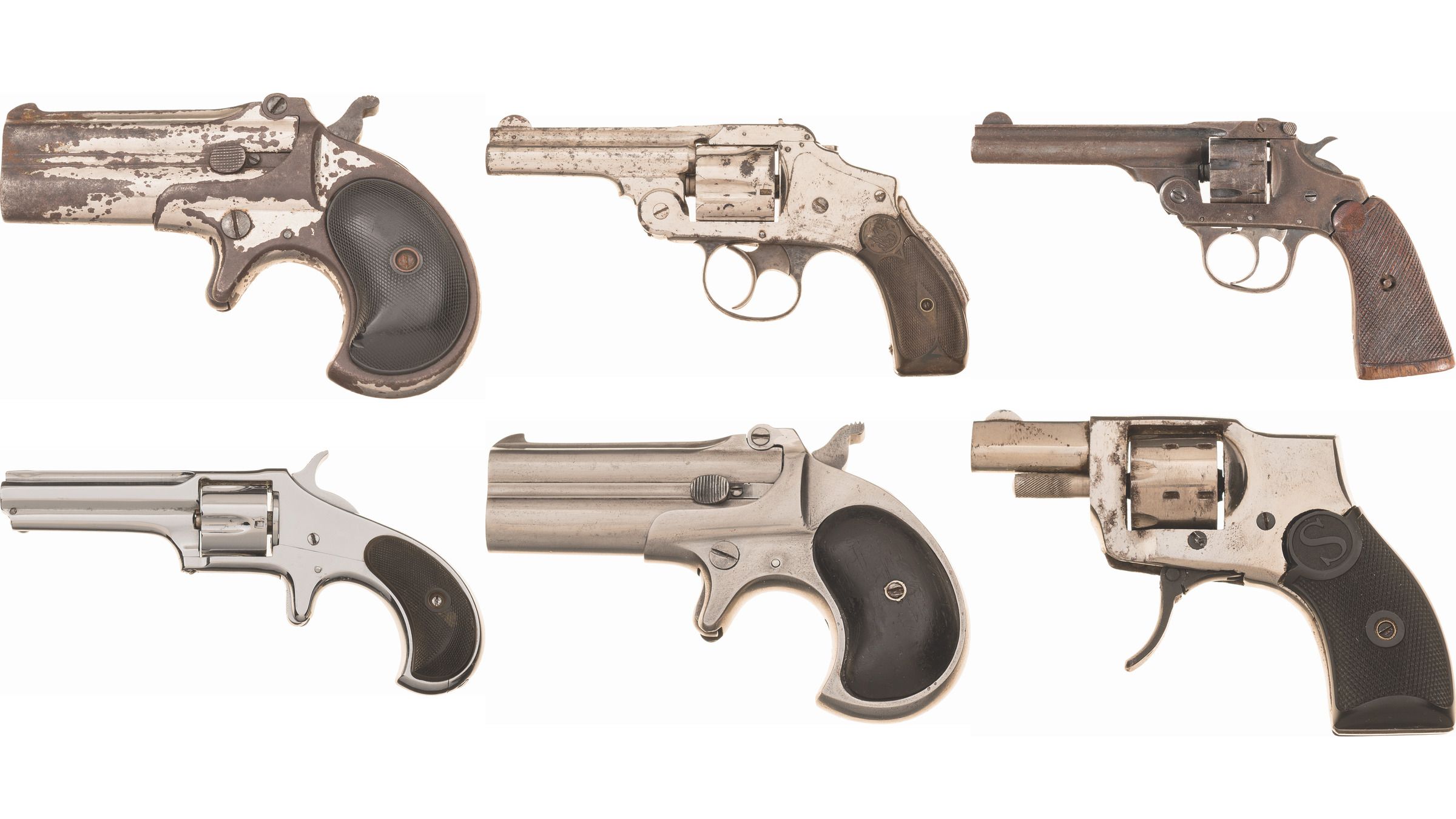 Six American Handguns | Rock Island Auction