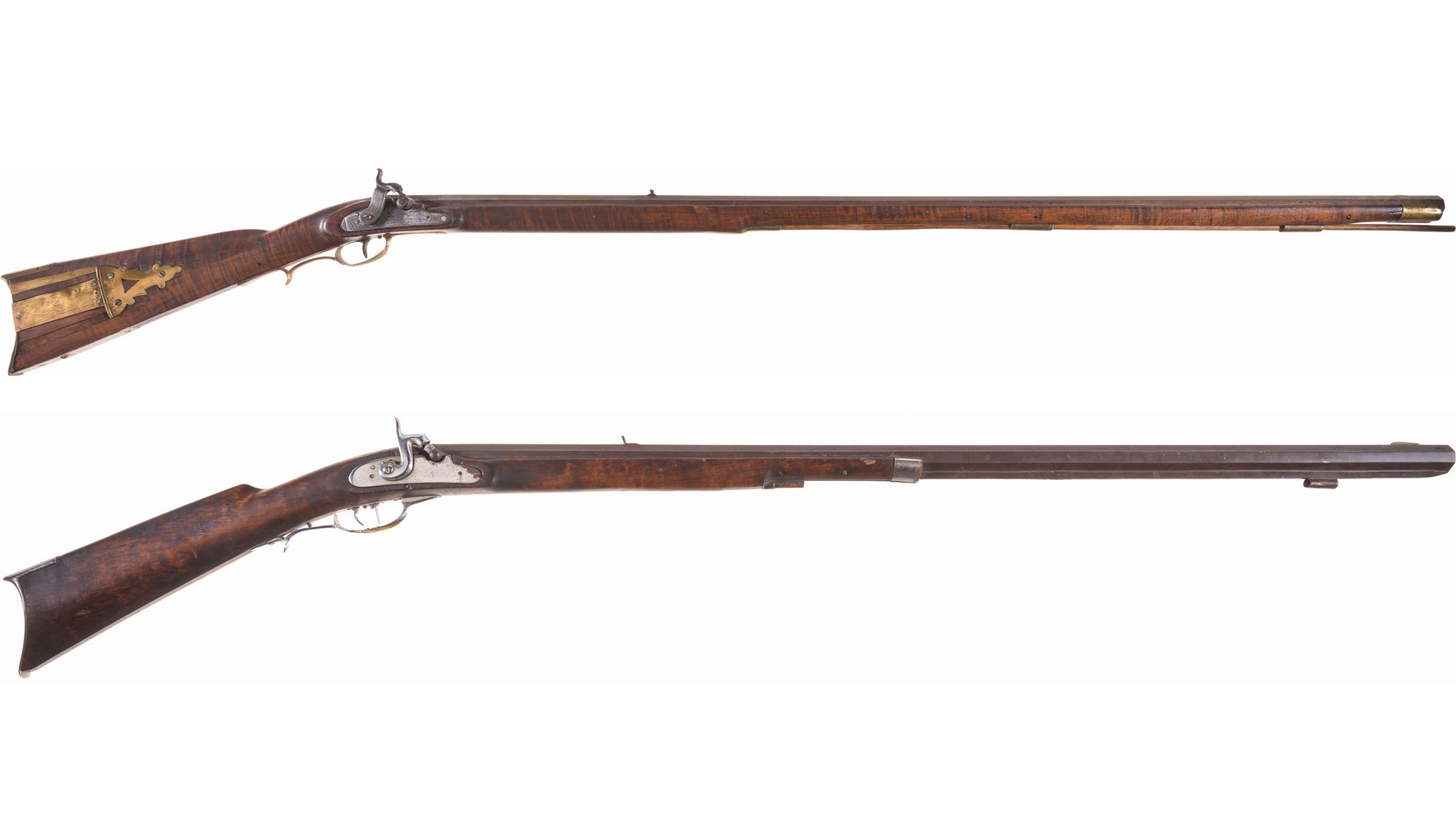 Two American Percussion Rifles | Rock Island Auction