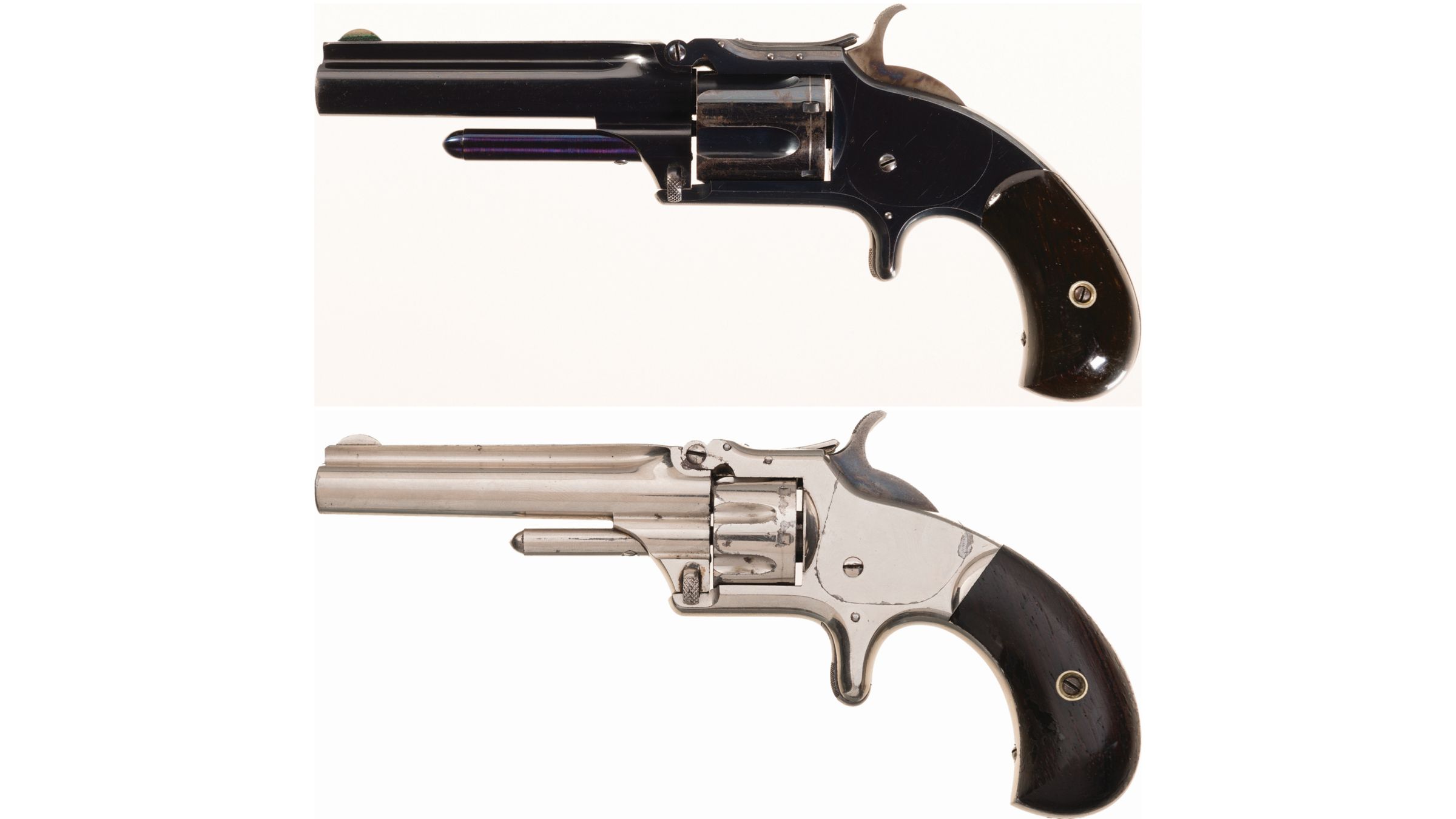 Two Antique Smith & Wesson Tip-Up Revolvers | Rock Island Auction