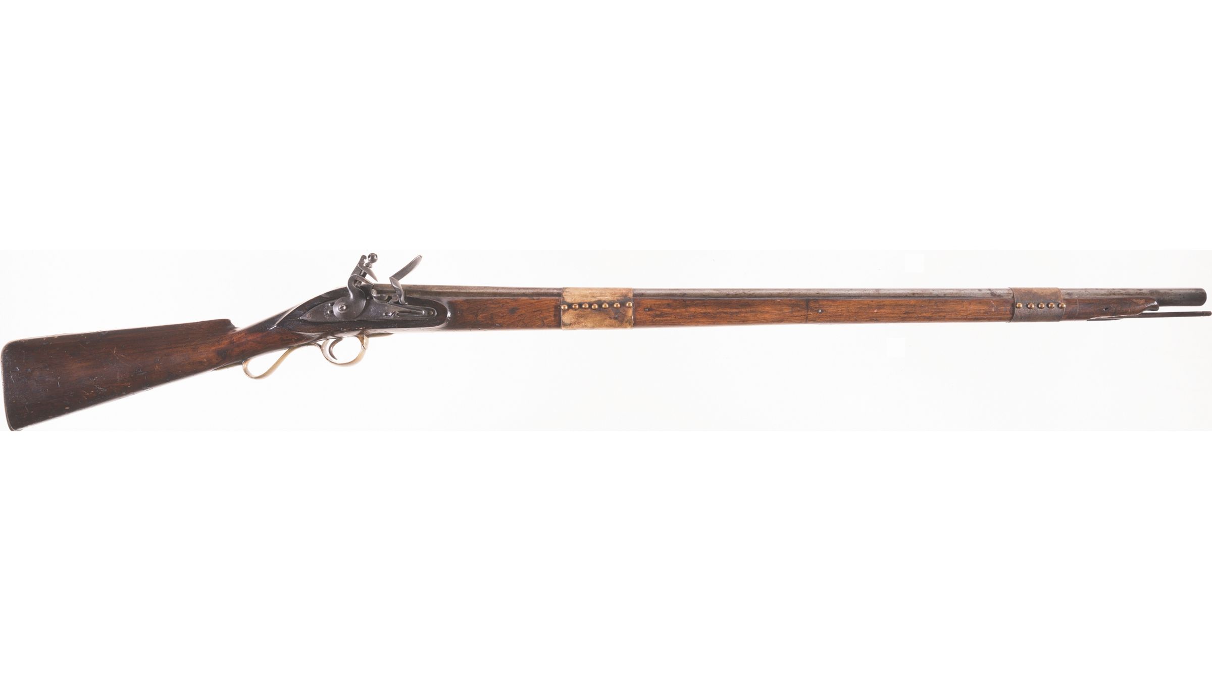 Tack Decorated Native American Style Flintlock Musket | Rock Island Auction