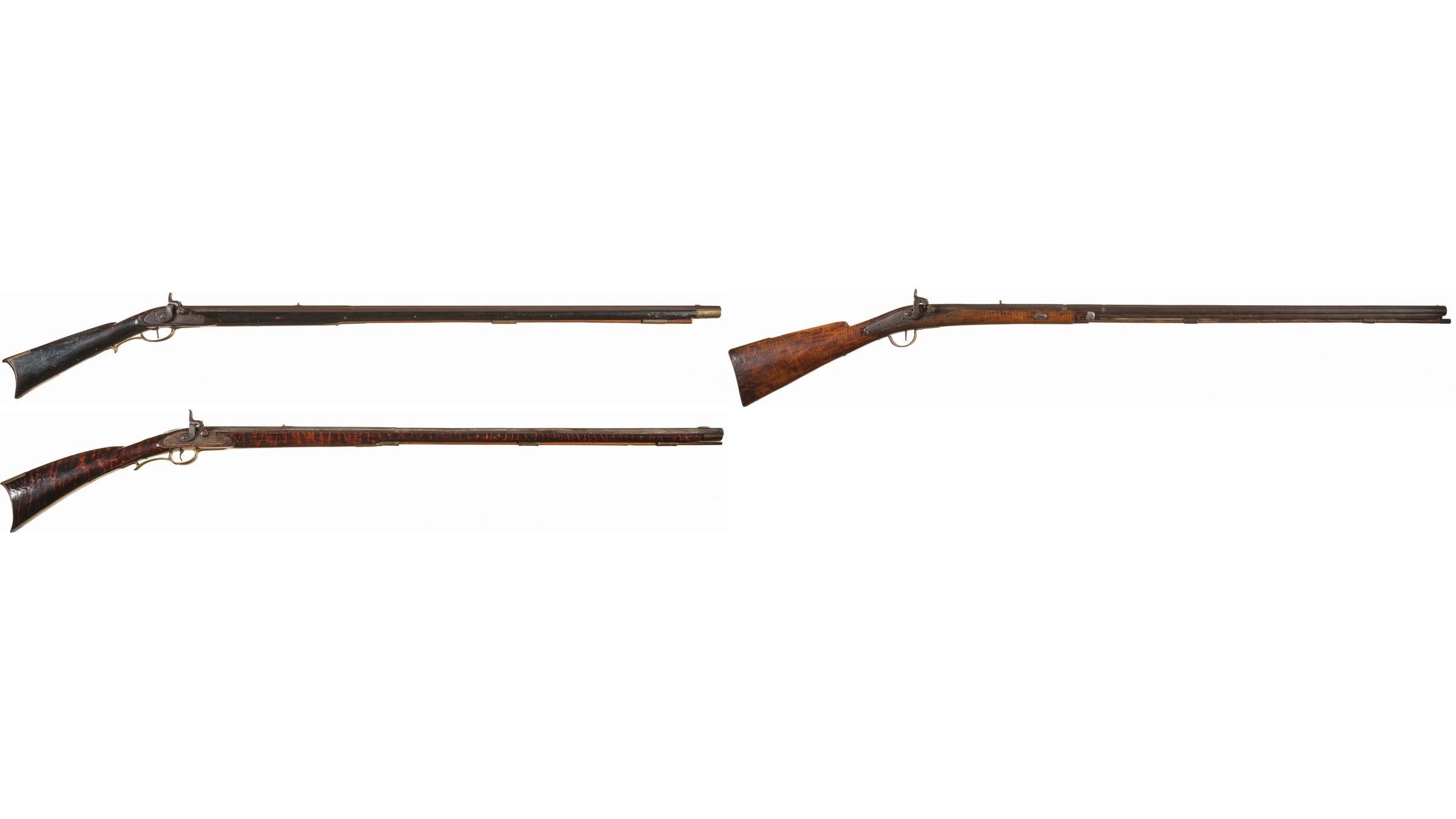 Three Percussion "Smooth Rifles" | Rock Island Auction