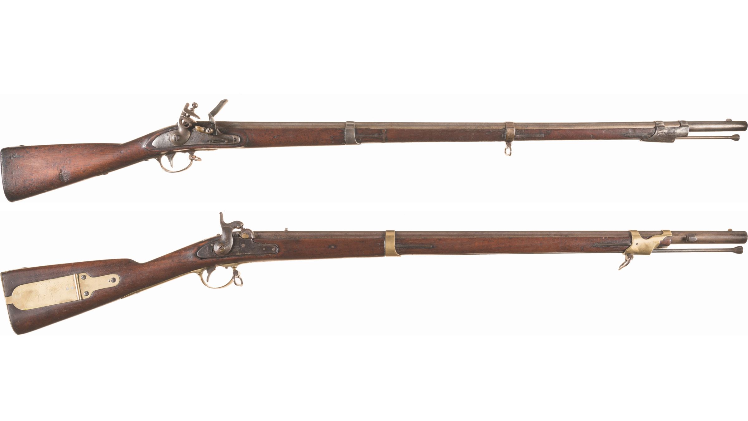 Two Pre-Civil War Antique U.S. Martial Long Guns | Rock Island Auction