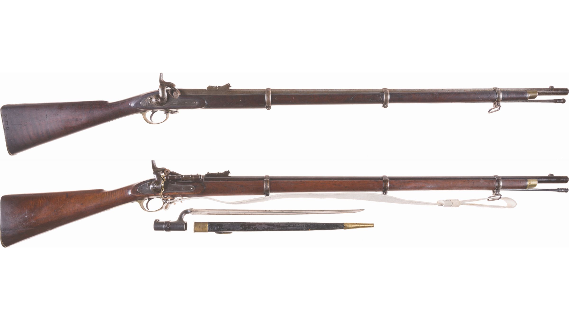 Two 19th Century British Military Pattern Rifles | Rock Island Auction