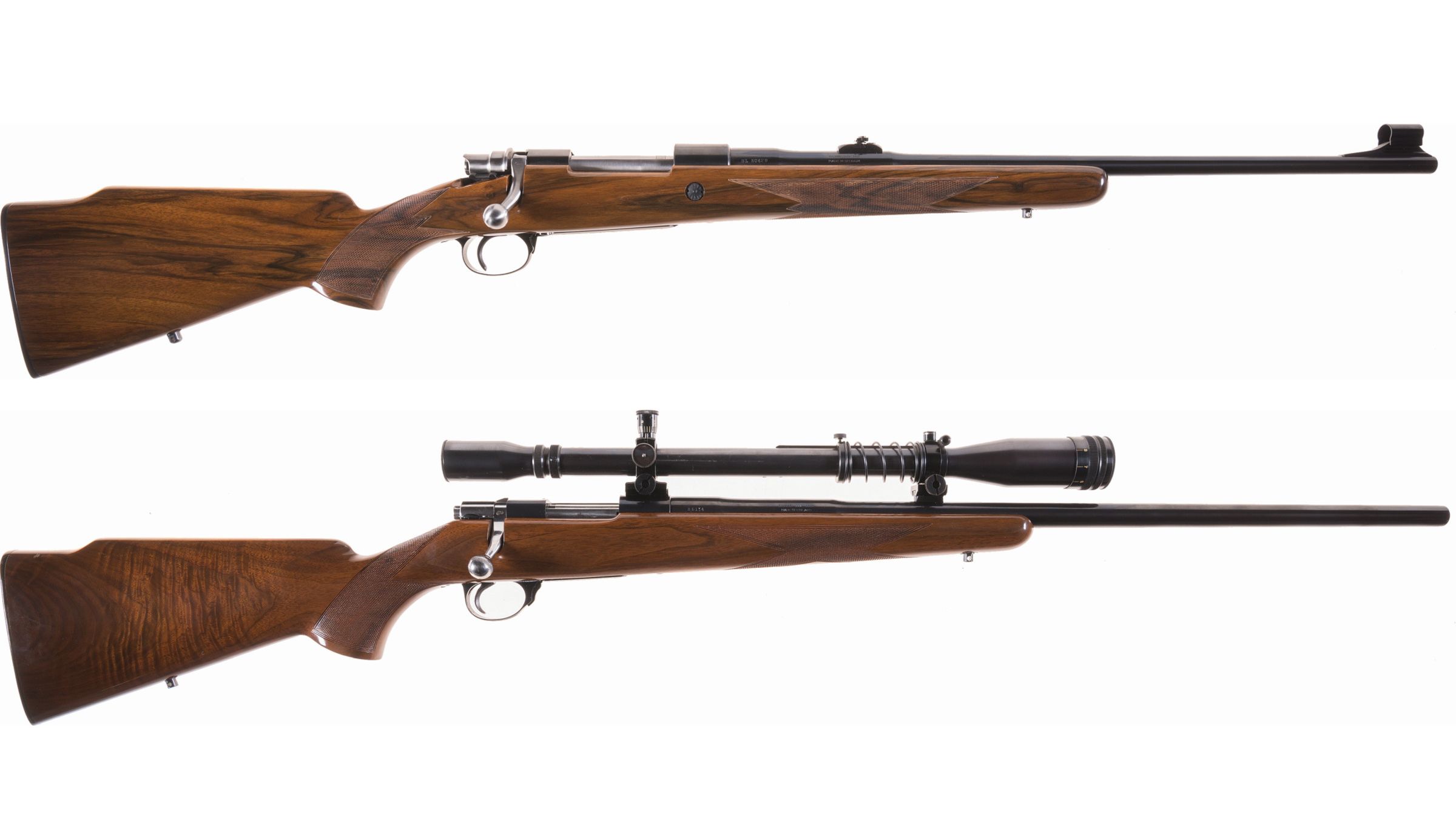 Two Browning High Power Bolt Action Rifles | Rock Island Auction