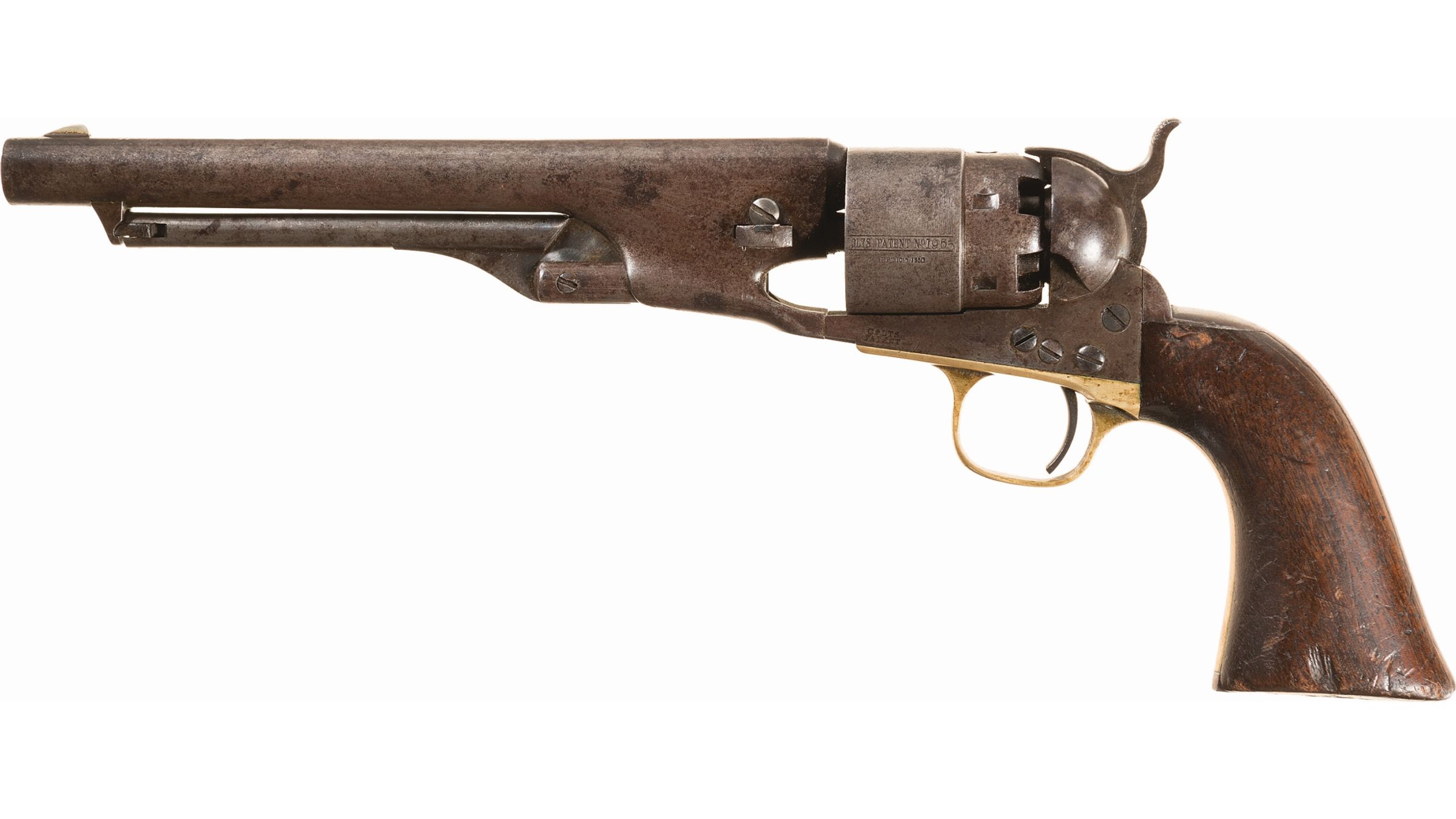Colt Model 1860 Army Percussion Revolver with Shoulder Stock | Rock ...