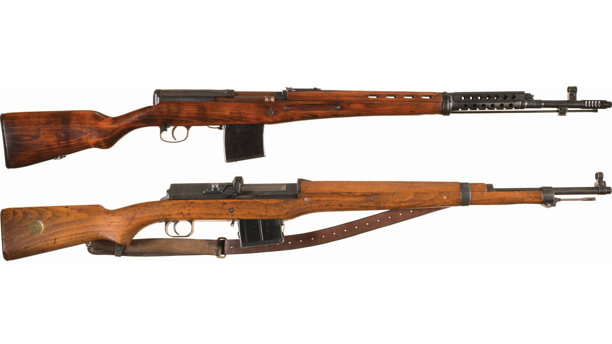 Two European Military Semi-Automatic Rifles | Rock Island Auction