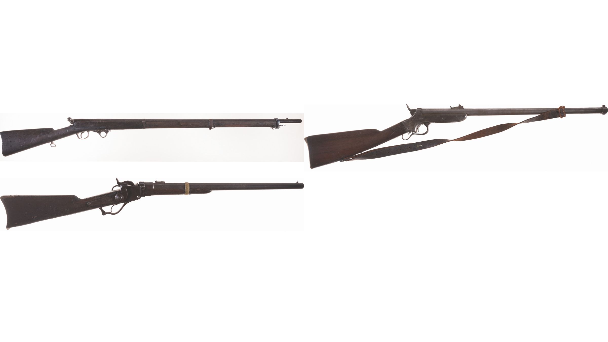 Three Antique Civil War Breech Loading Longarms | Rock Island Auction