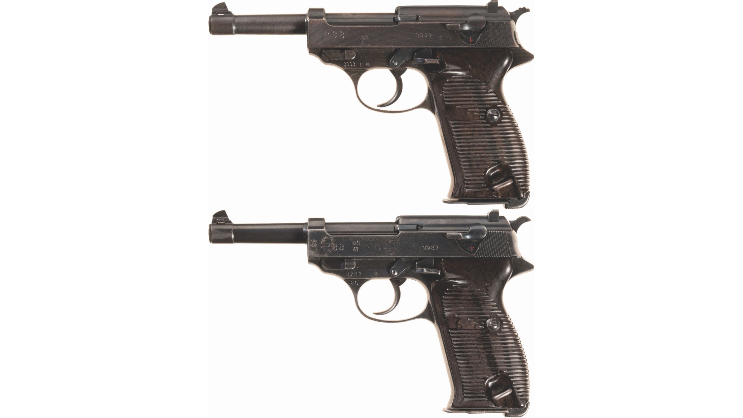 Two Nazi P.38 Semi-Automatic Pistols | Rock Island Auction