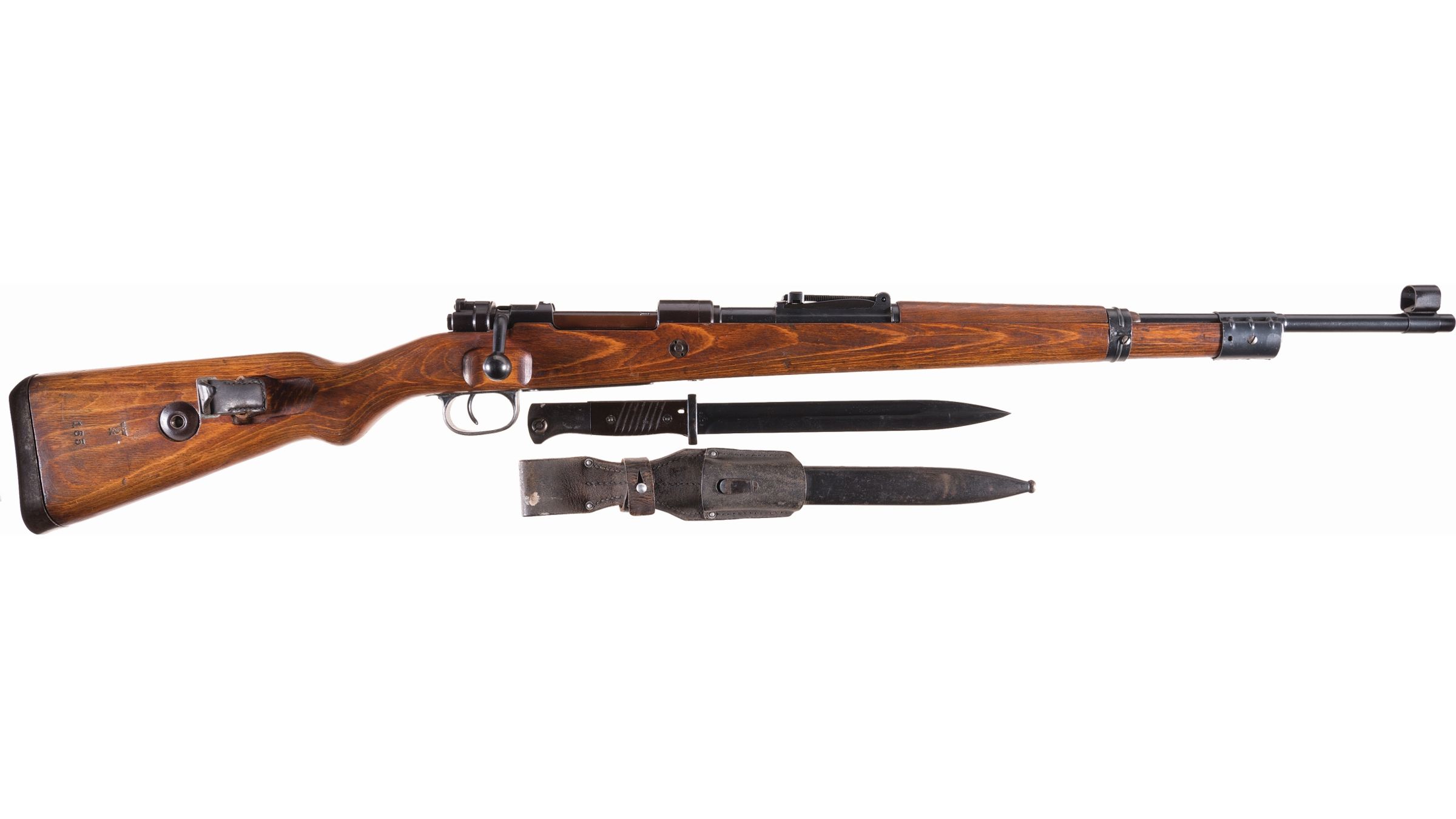 Waffenwerke Bruenn Dou Code Mauser Model 98 Bolt Action Rifle Rock
