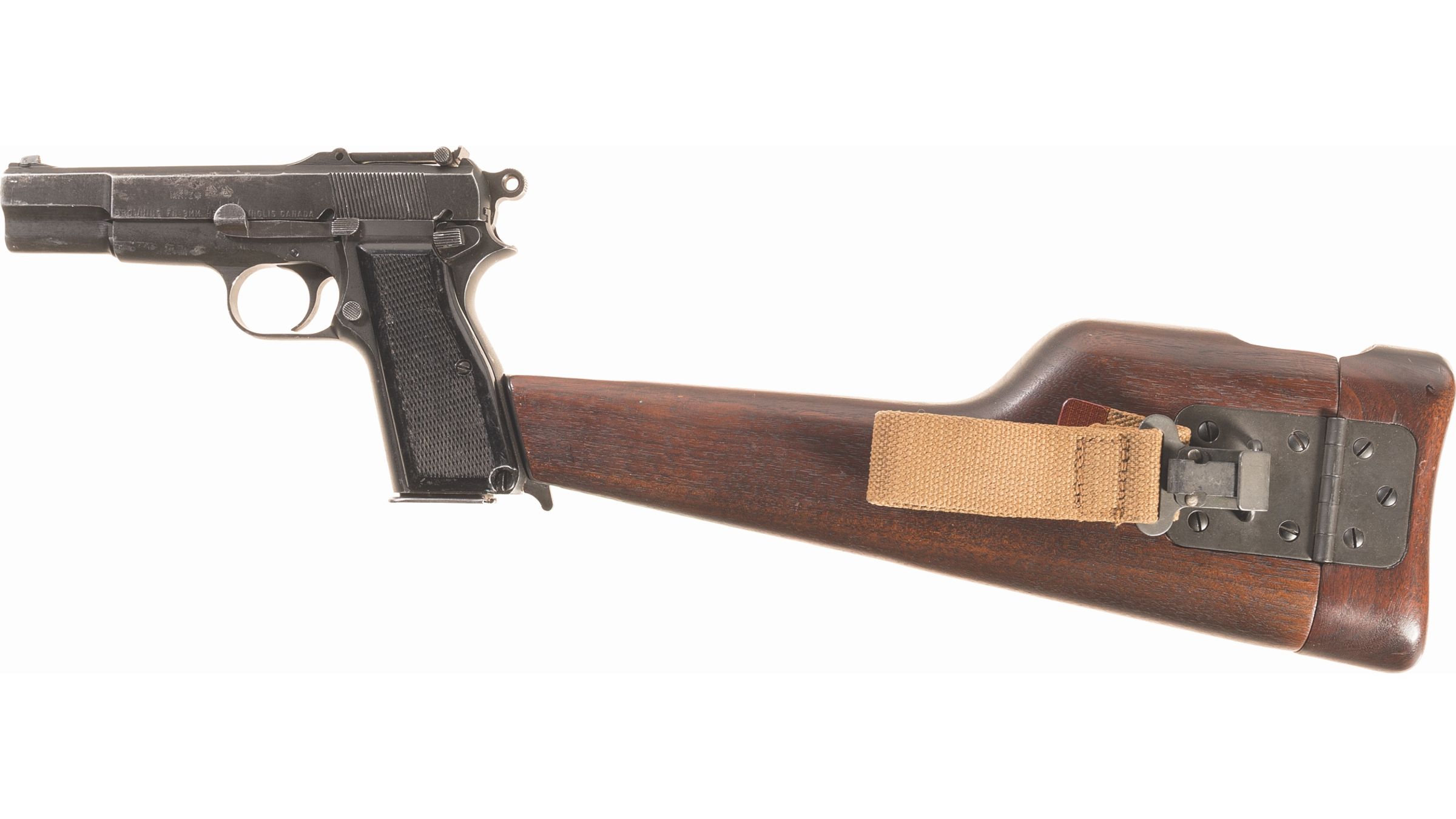 Inglis Chinese Contract Mk. I* Pistol with Shoulder Stock | Rock Island ...