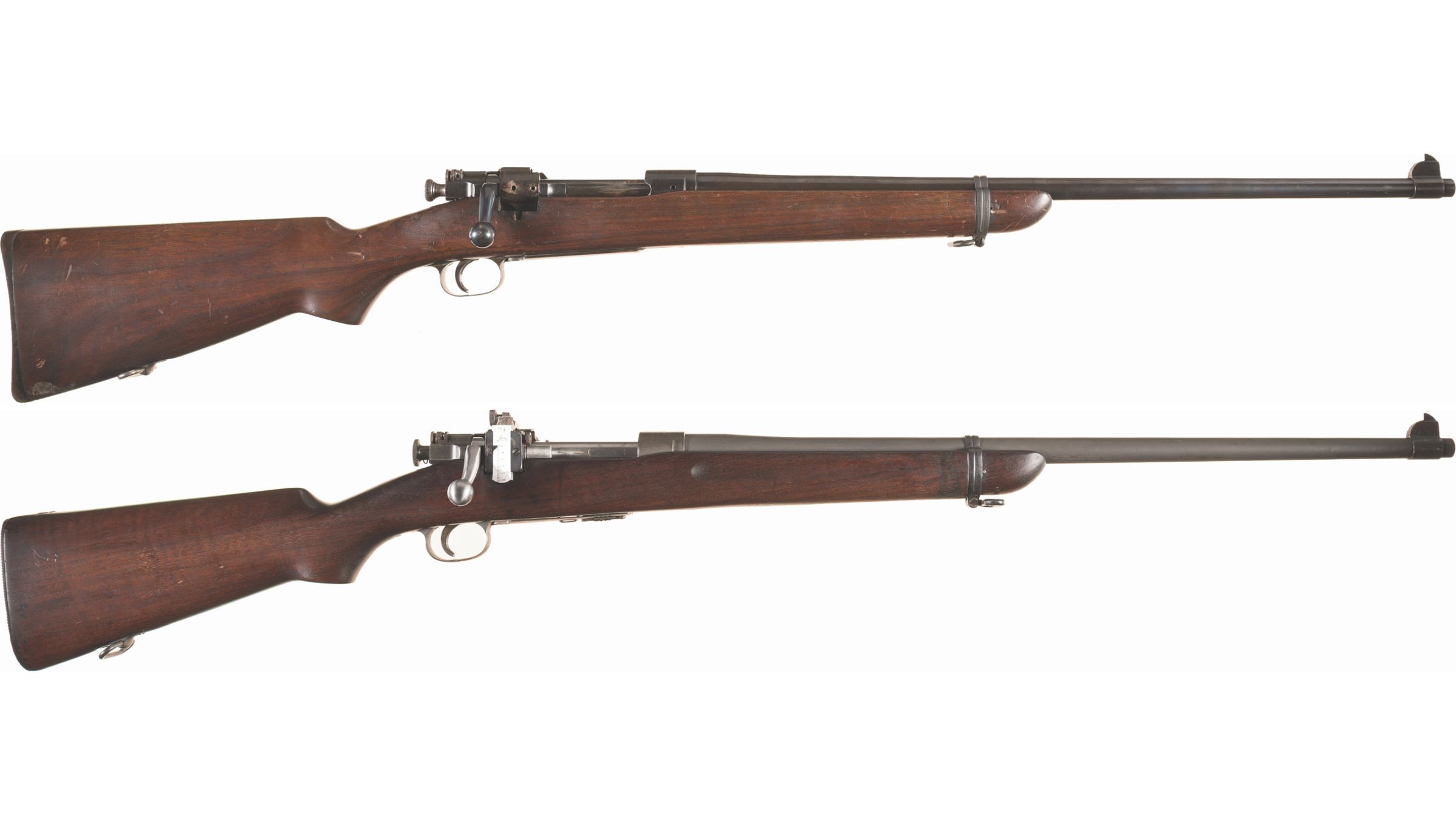 Two U.S. Springfield Bolt Action Military Rifles | Rock Island Auction