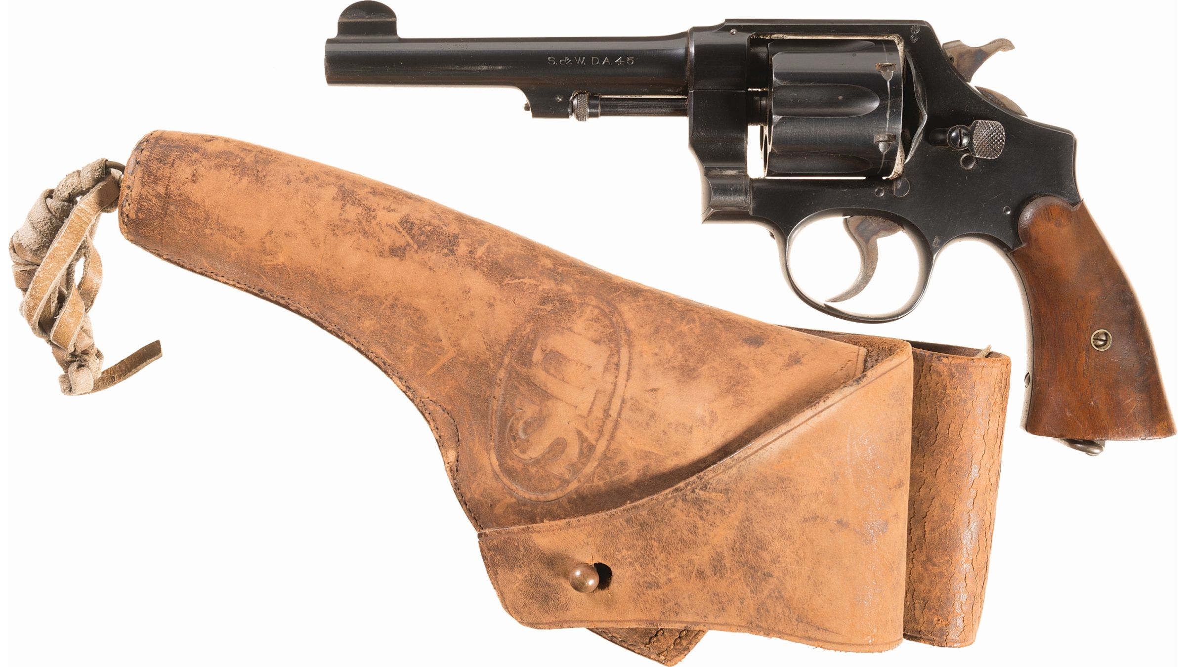 U.S. Army Smith & Wesson Model 1917 Double Action Revolver | Rock Island Auction