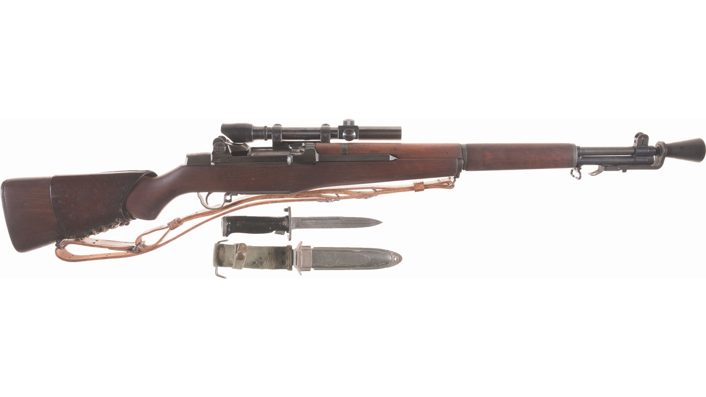 U.S. M1C Style Sniper Rifle with M82 Scope | Rock Island Auction