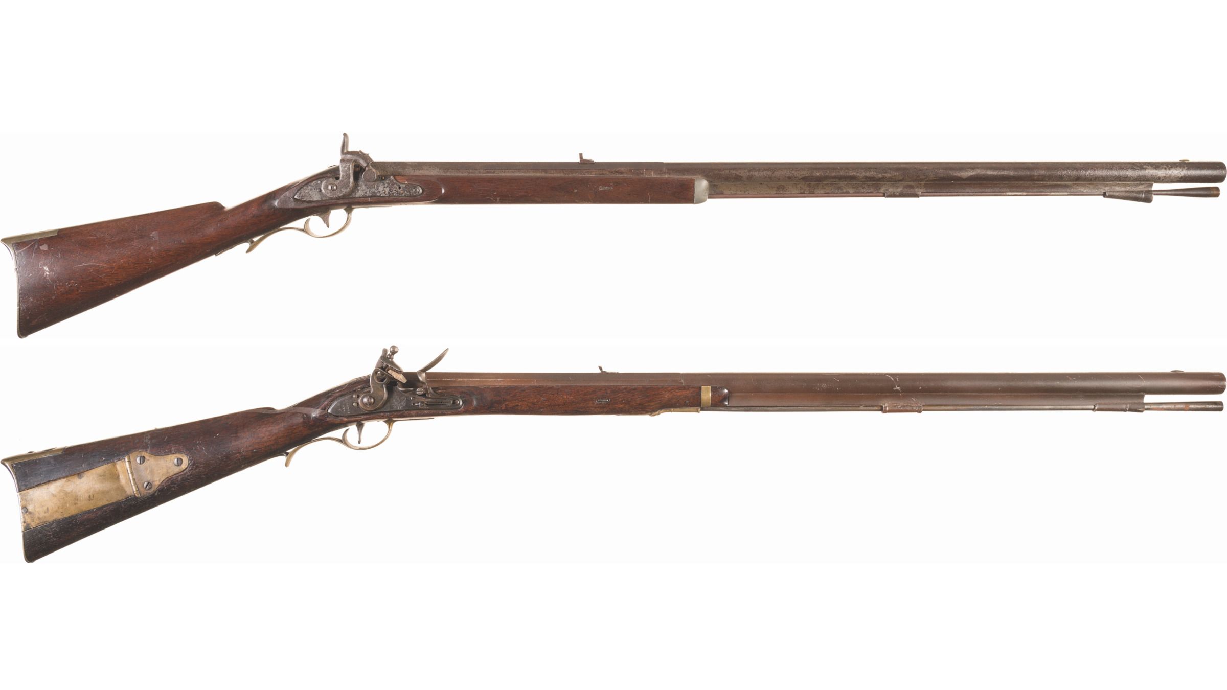 Two U.S. Harpers Ferry Model 1803 Rifles | Rock Island Auction