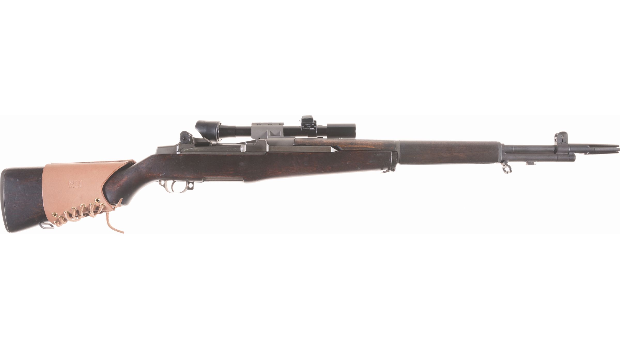 U.S. Springfield Armory M1 Garand Sniper Style Rifle with Scope | Rock ...