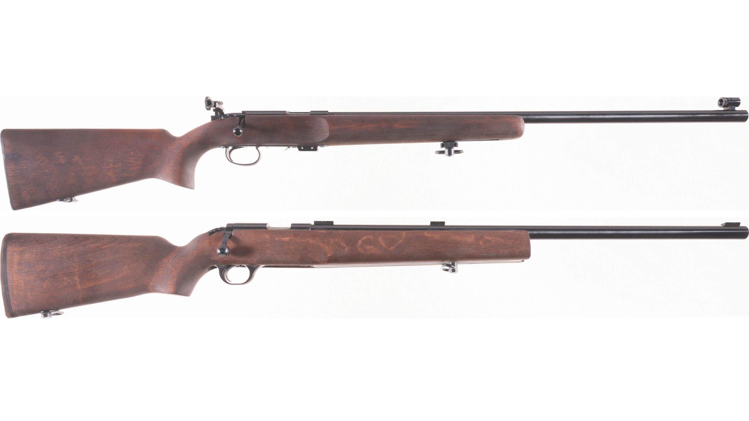 Two U.S. Marked Bolt Action Target Rifles with CMP Boxes | Rock Island ...