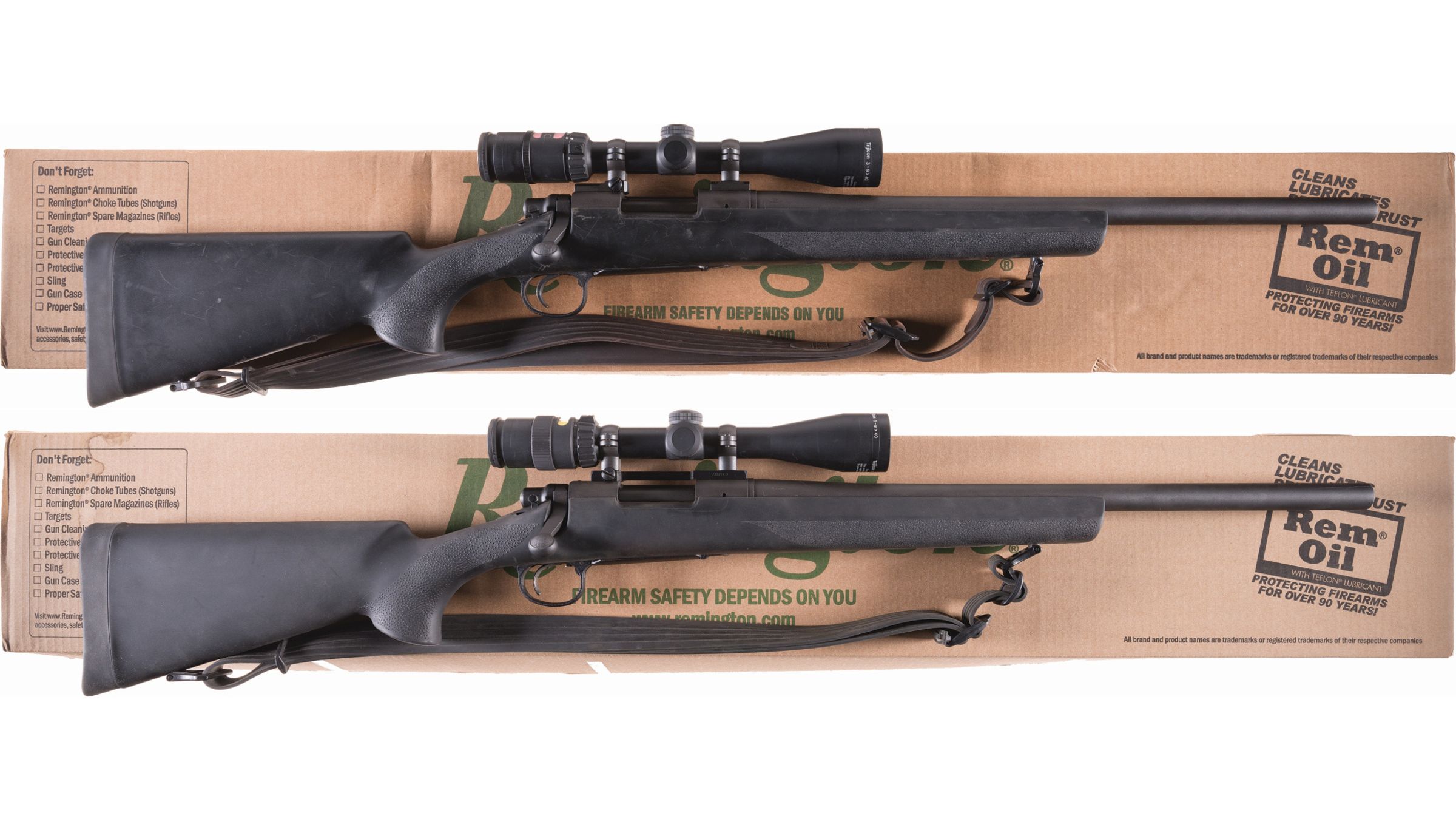 Two Remington Model 700 SPS Tactical Rifles with Trijicon Scopes | Rock ...