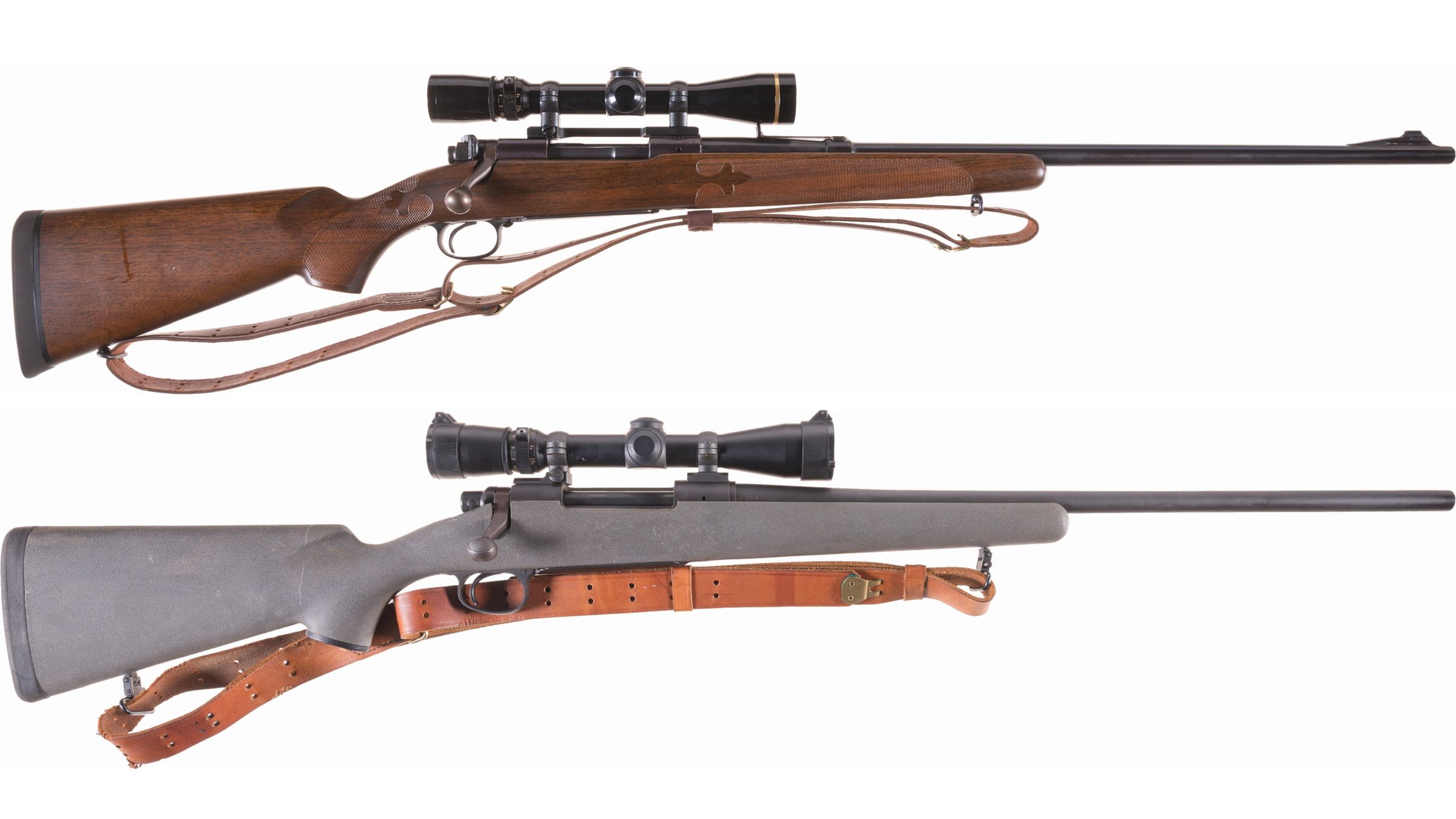 Two Scoped Sporting Bolt Action Rifles | Rock Island Auction