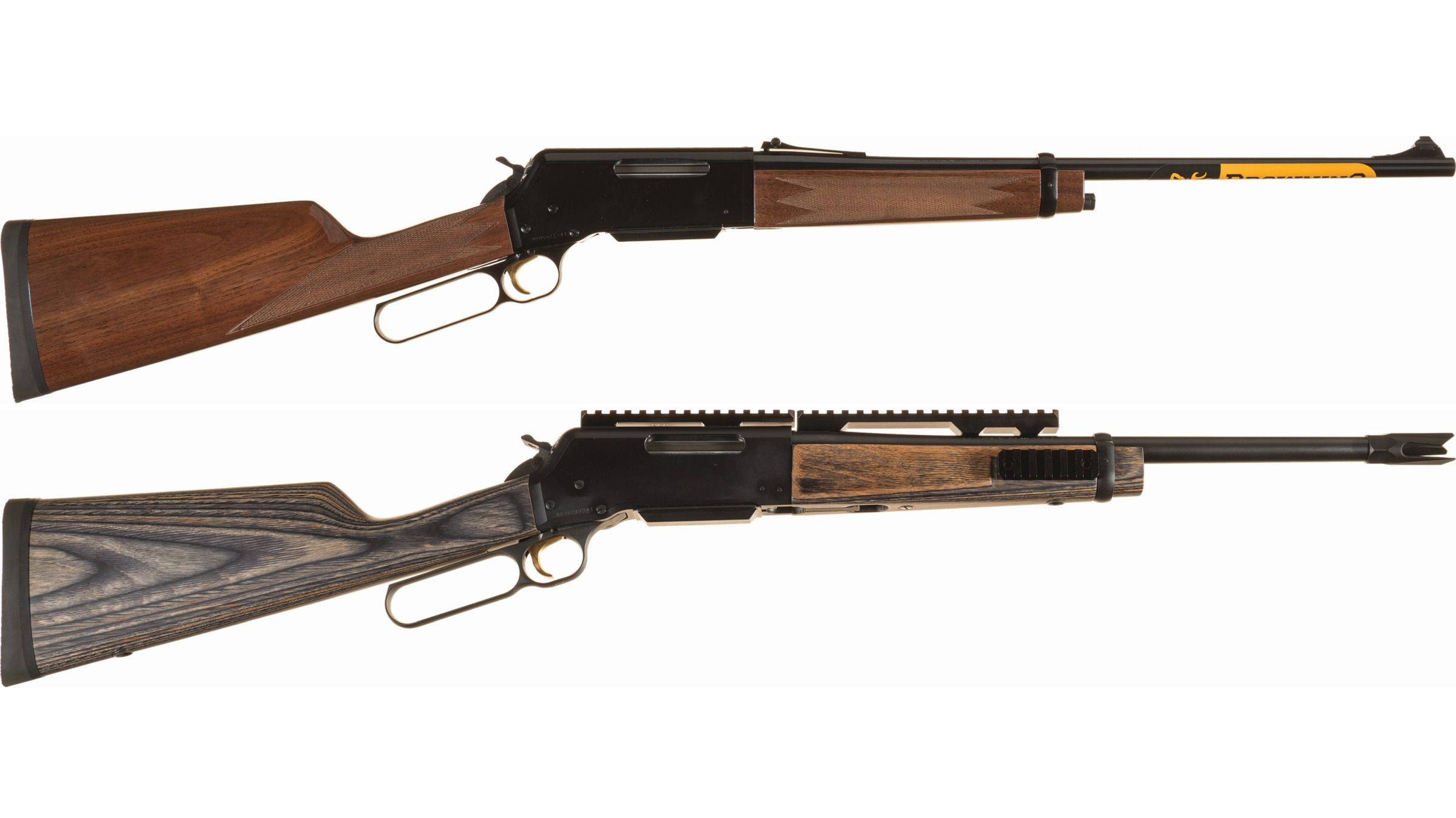Two Browning BLR Lightweight Lever Action Rifles | Rock Island Auction