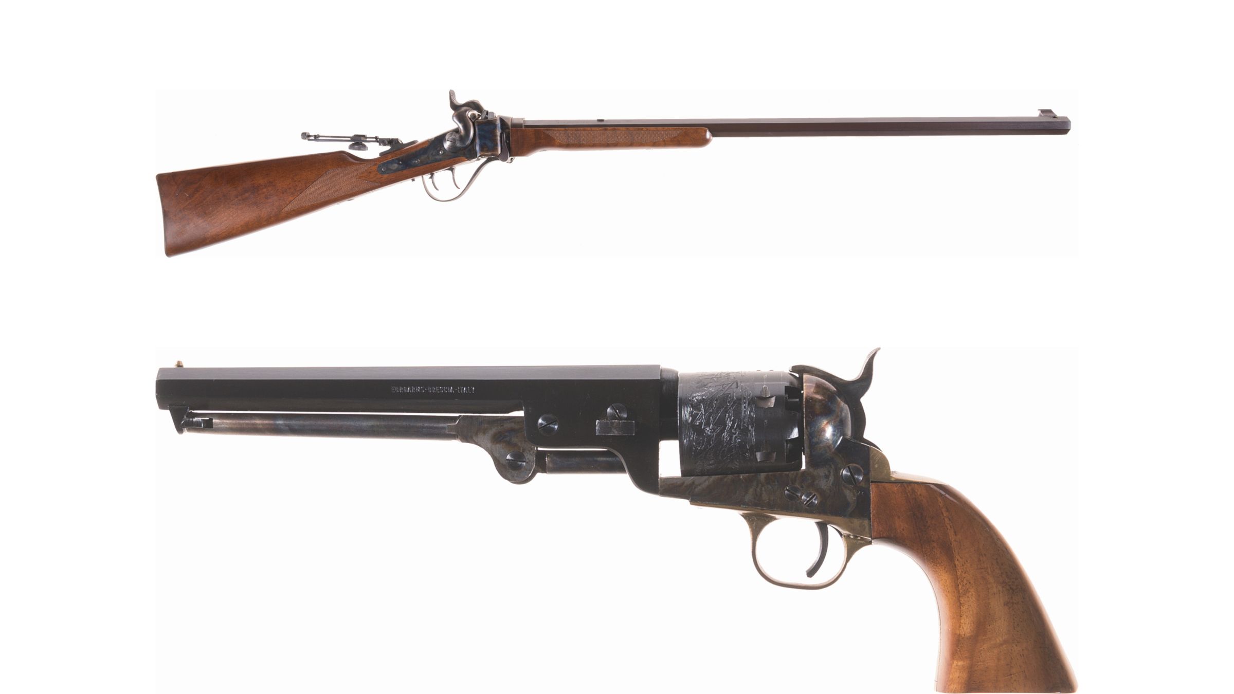 Two Italian Reproduction Firearms | Rock Island Auction
