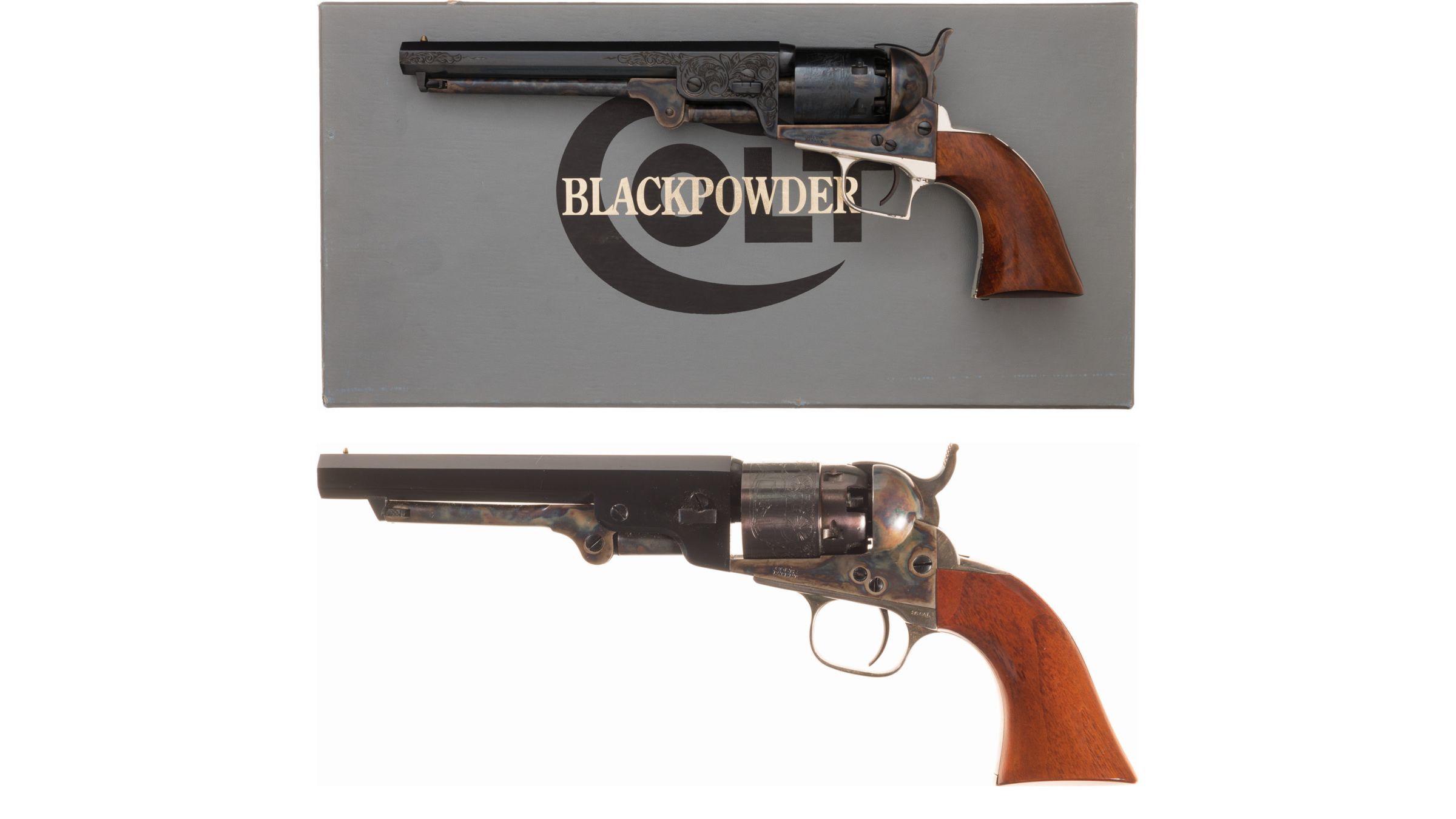 Two Cased Colt Black Powder Series Percussion Revolvers | Rock Island ...