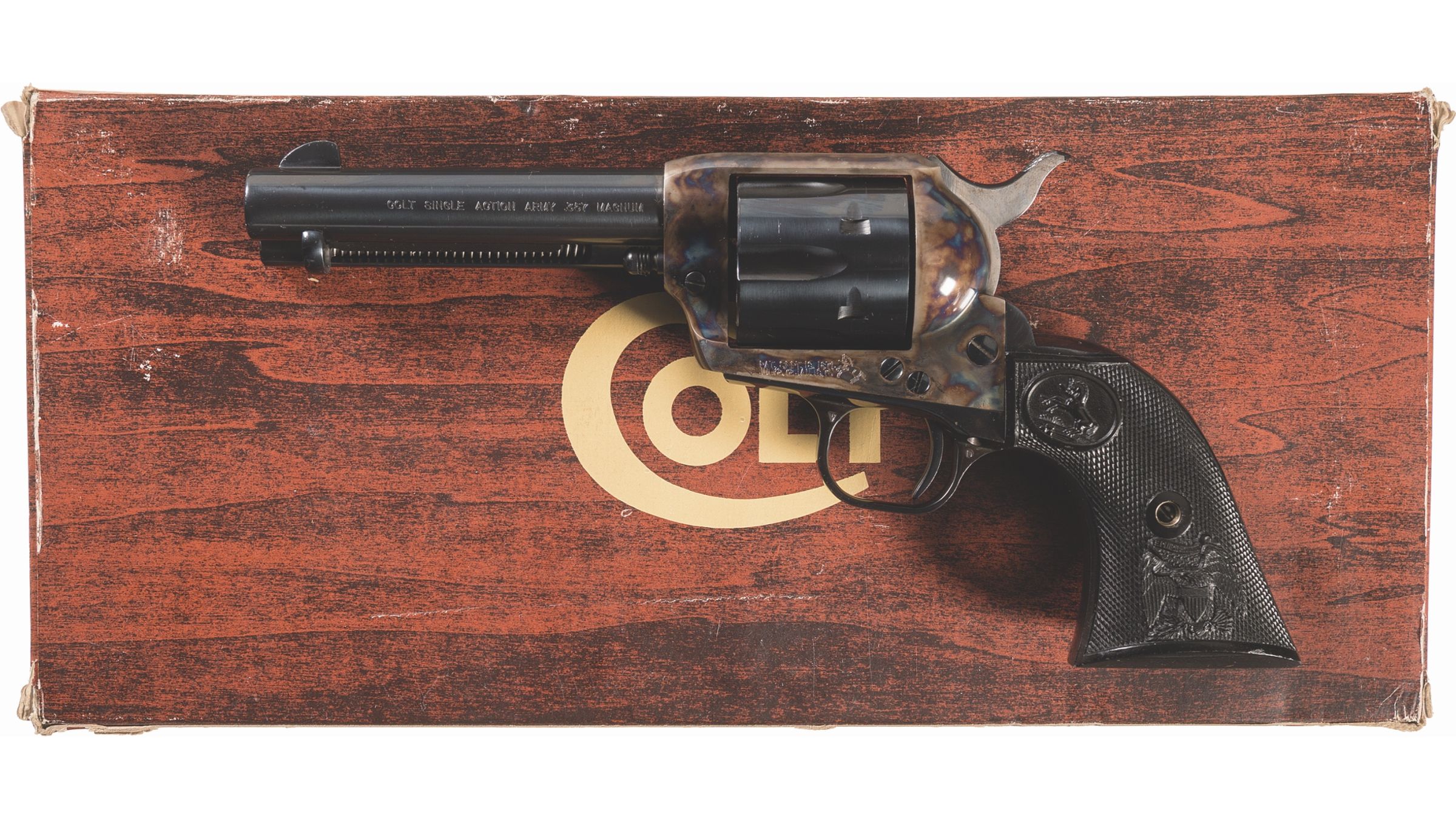 Boxed Colt Third Generation Single Action Army Revolver | Rock Island ...