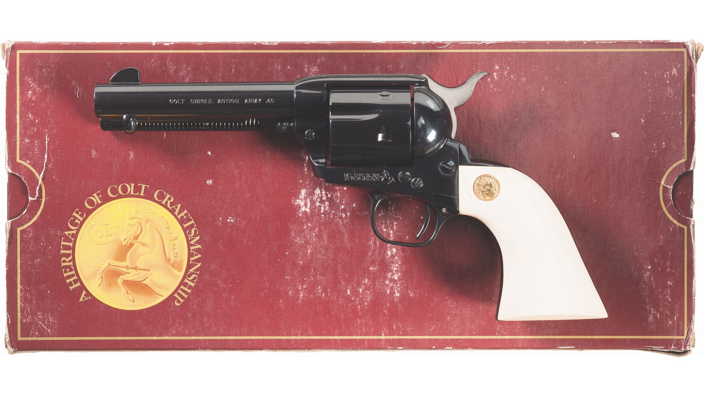 Boxed Full Blued Colt Third Generation Single Action Army | Rock Island ...