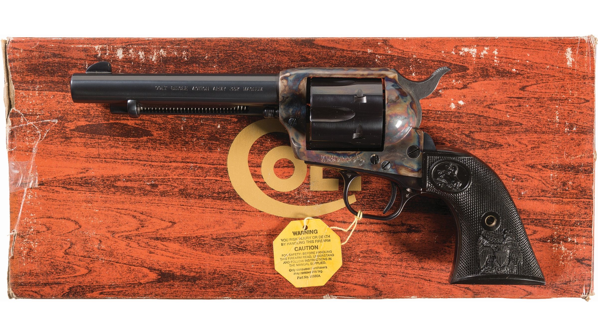 Boxed Colt Third Generation Single Action Army Revolver | Rock Island ...