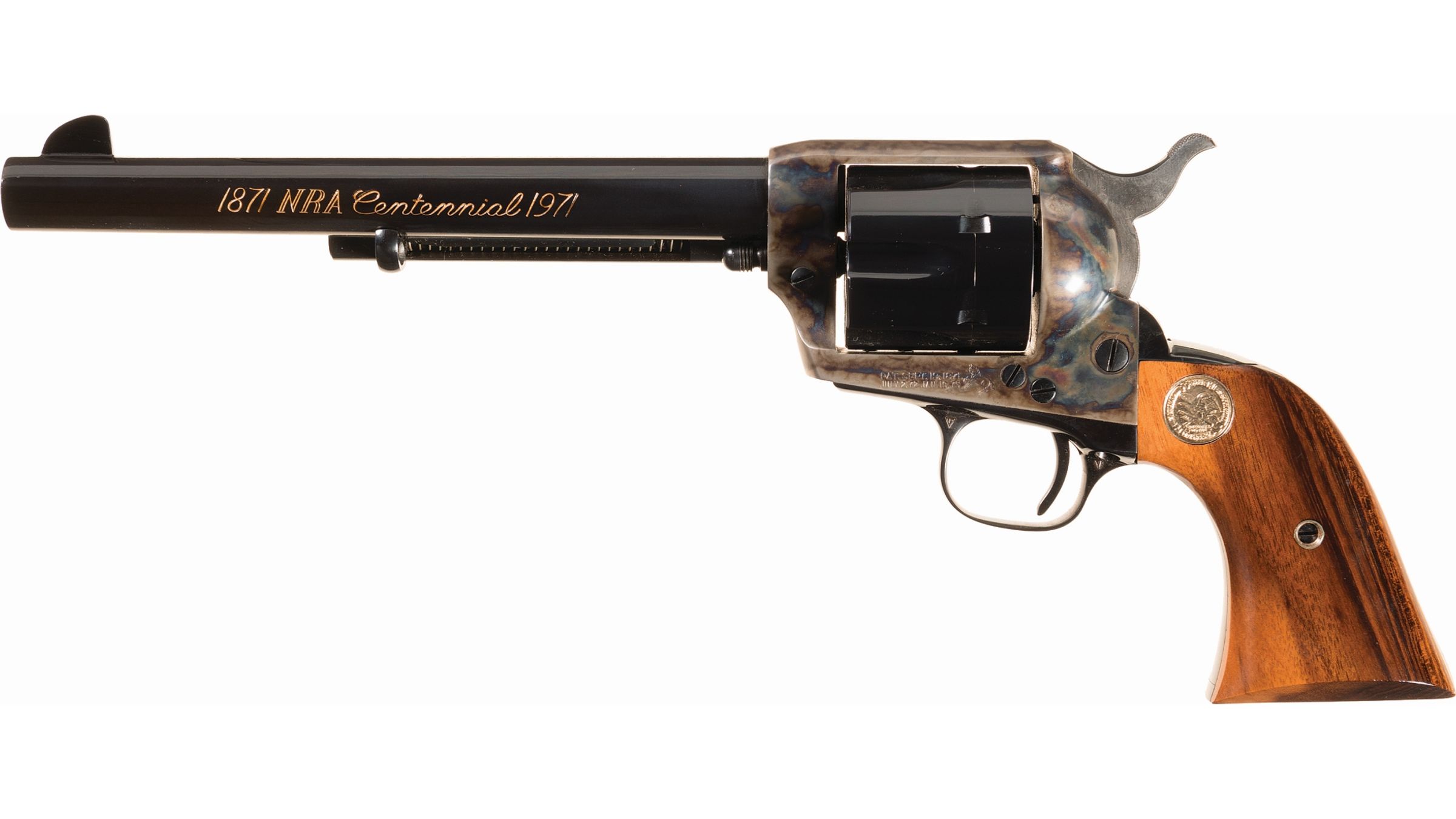 Colt NRA Centennial Commemorative Single Action Army Revolver | Rock ...