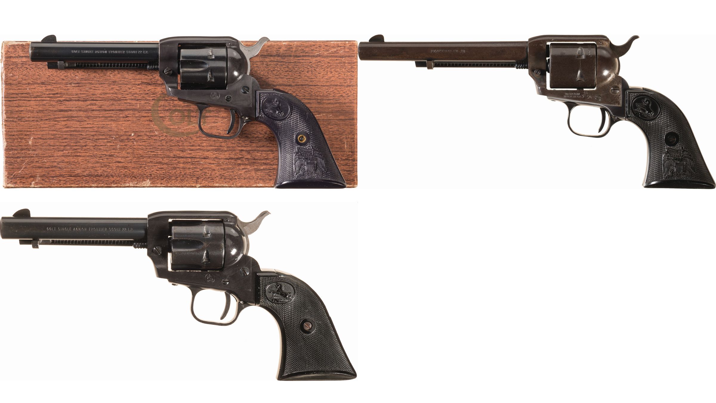 Three Colt .22 Caliber Single Action Revolvers | Rock Island Auction