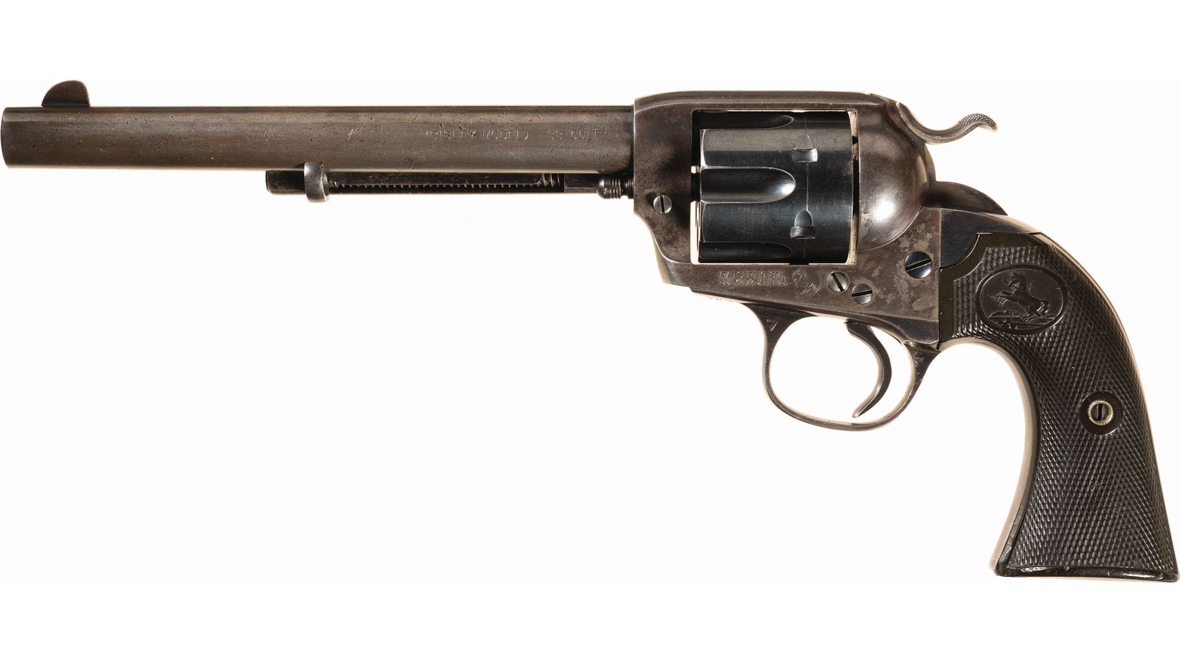 First Generation Colt Bisley Model Single Action Army Revolver | Rock ...