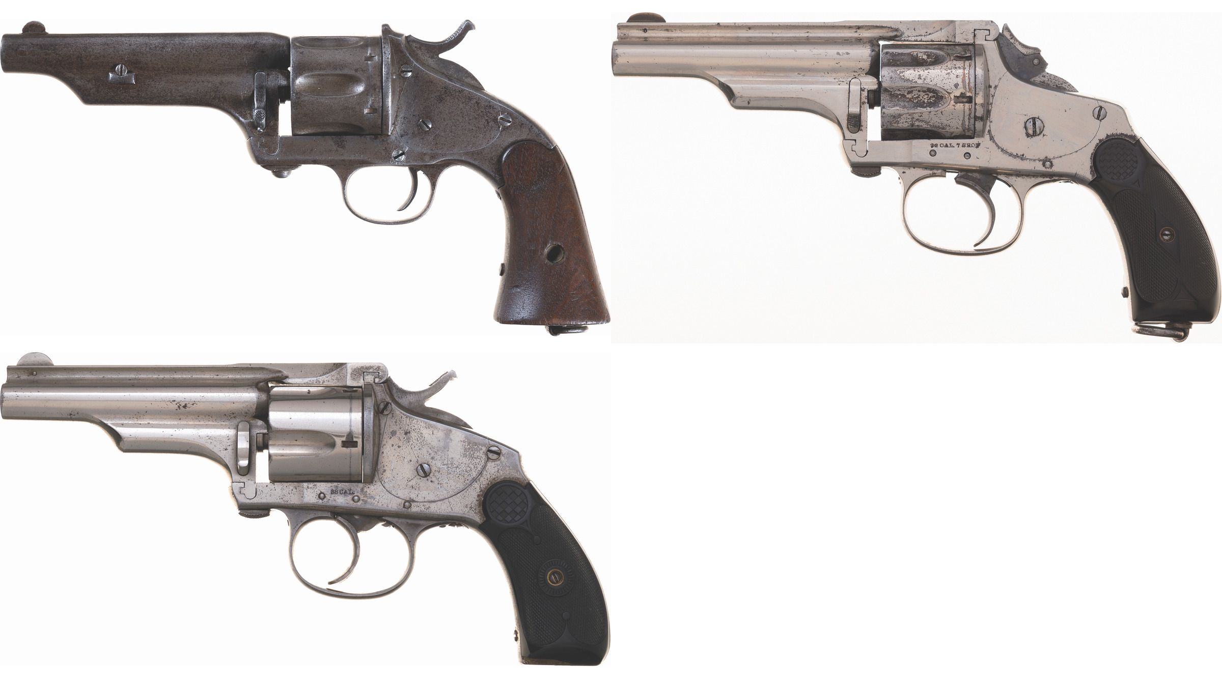 Three Merwin, Hulbert & Co. Revolvers | Rock Island Auction