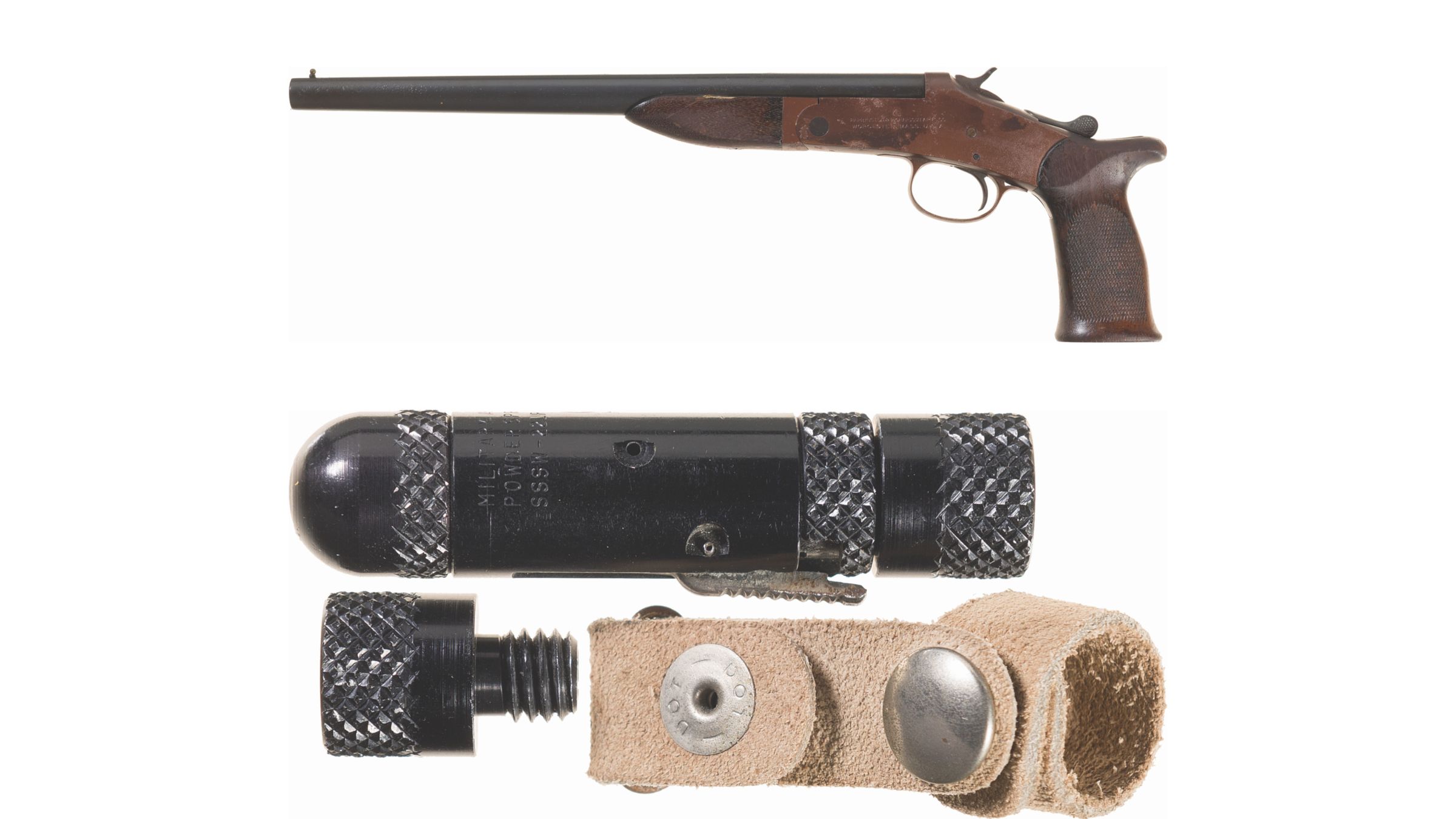 Two Class III/NFA AOW Single Shot Pistols | Rock Island Auction