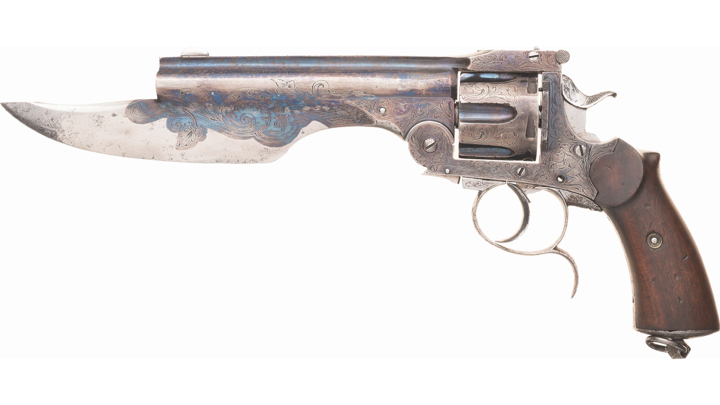 European Double Action Revolver with Knife Blade Barrel | Rock Island ...