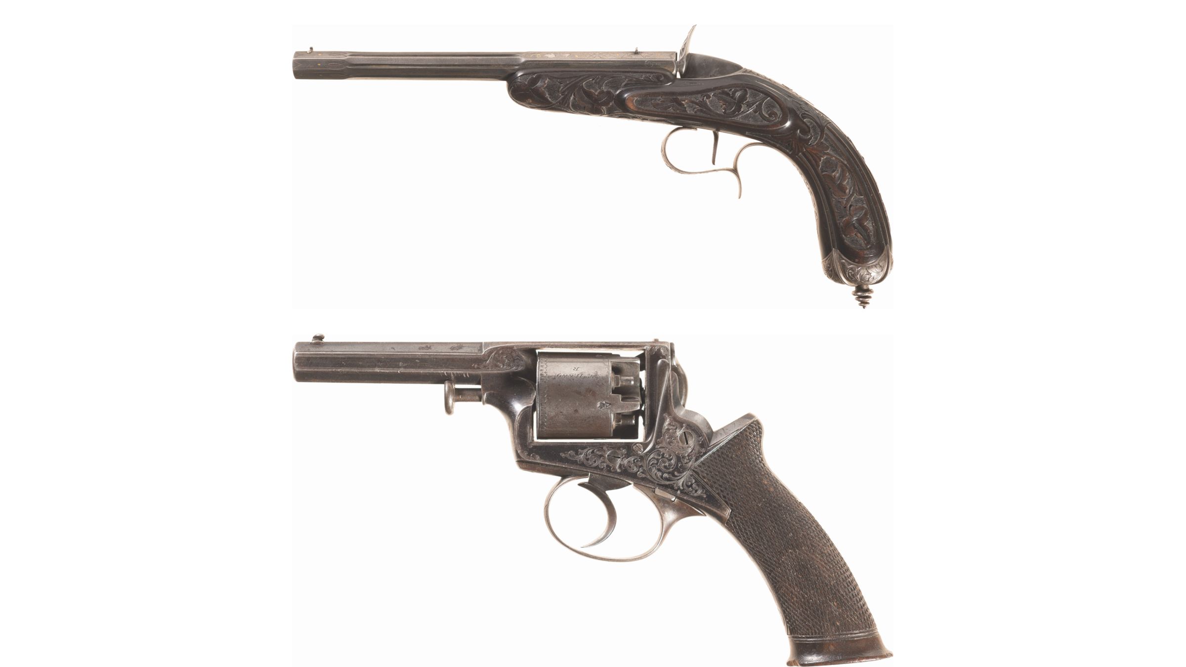 Two Antique European Handguns | Rock Island Auction