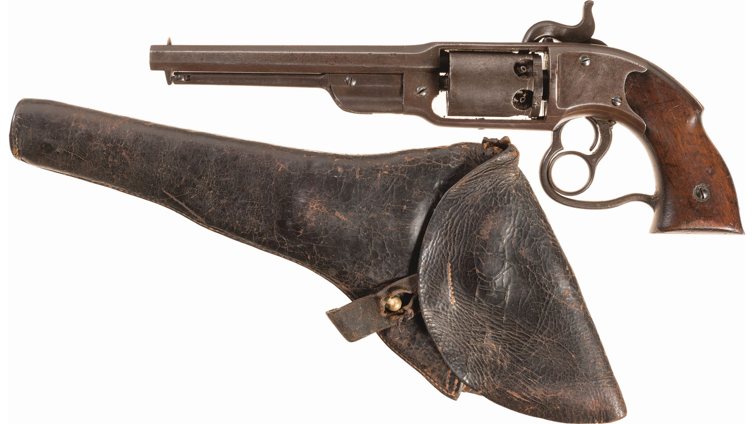 U.S. Civil War Savage Navy Model Revolver with Holster | Rock Island ...