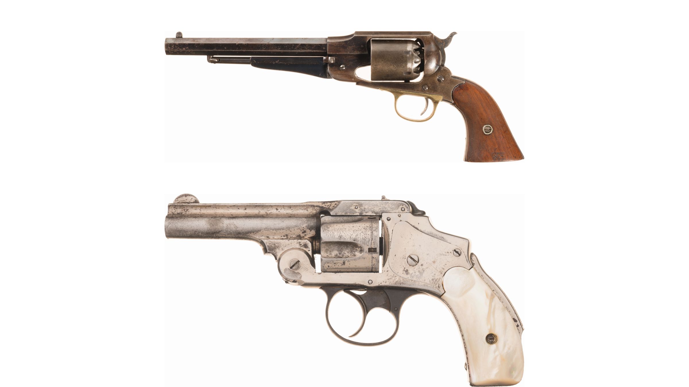 Two Antique Revolvers | Rock Island Auction