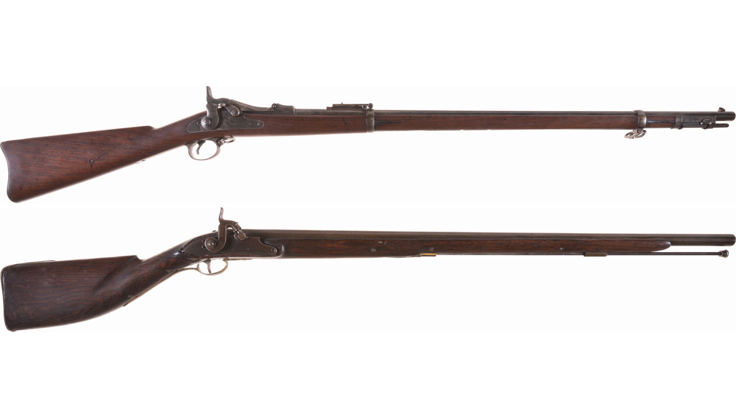 Two Antique American Long Guns | Rock Island Auction