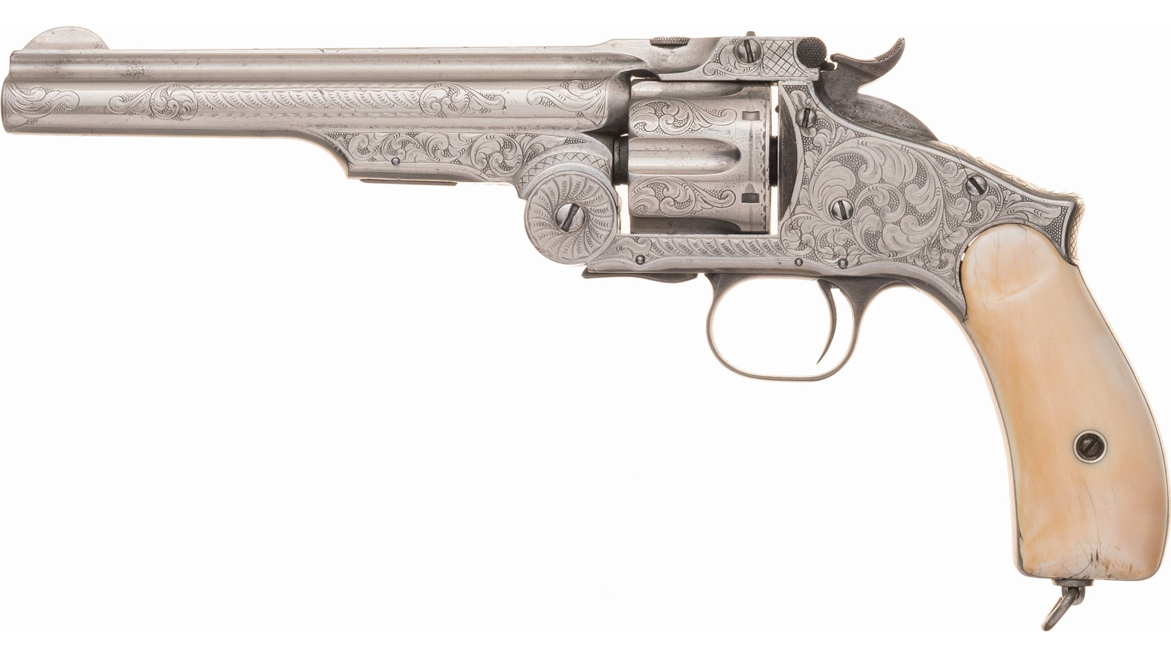 New York Engraved S&W No. 3 Third Model Russian Revolver | Rock Island ...