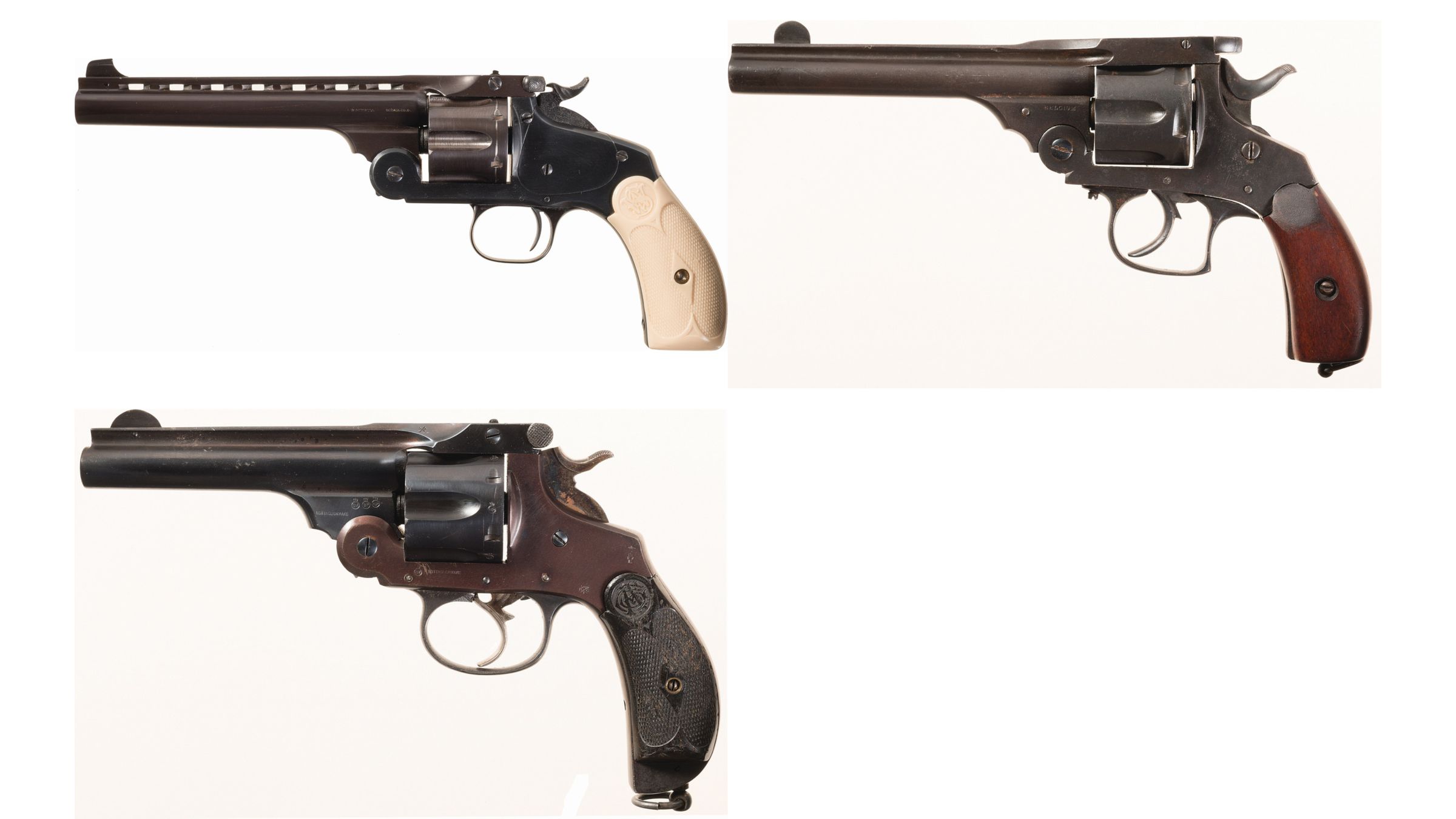 Three Top Break Revolvers | Rock Island Auction