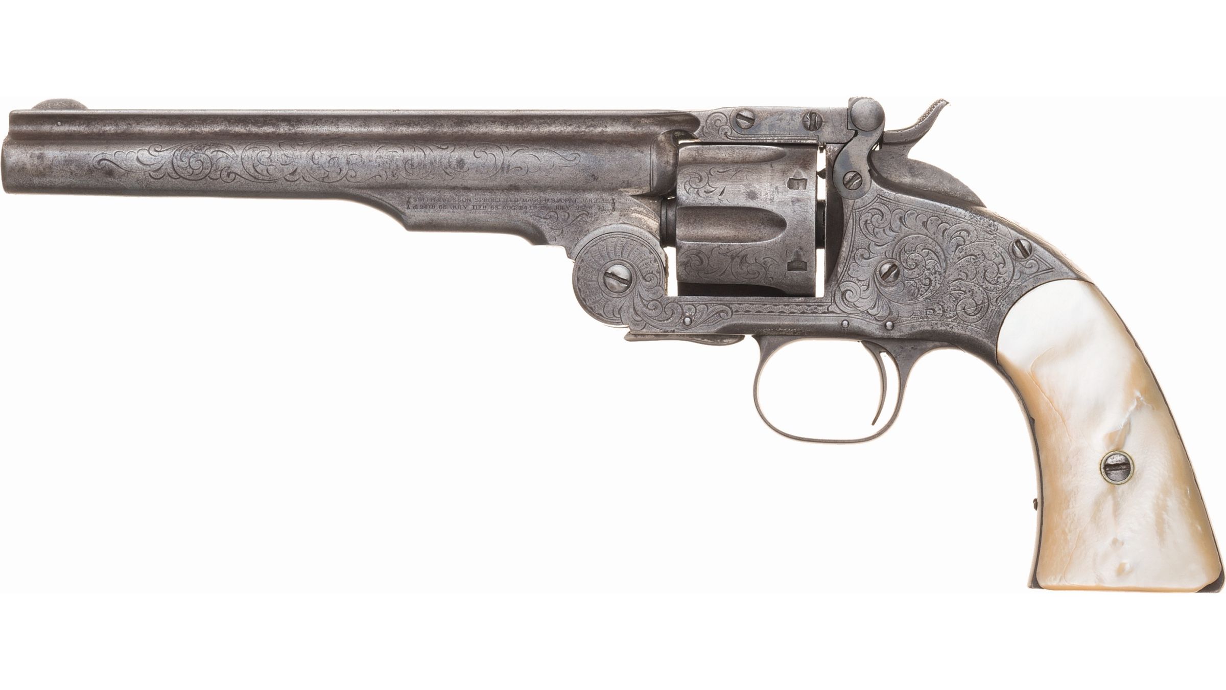 New York Engraved S&W 2nd Model Schofield Revolver | Rock Island Auction