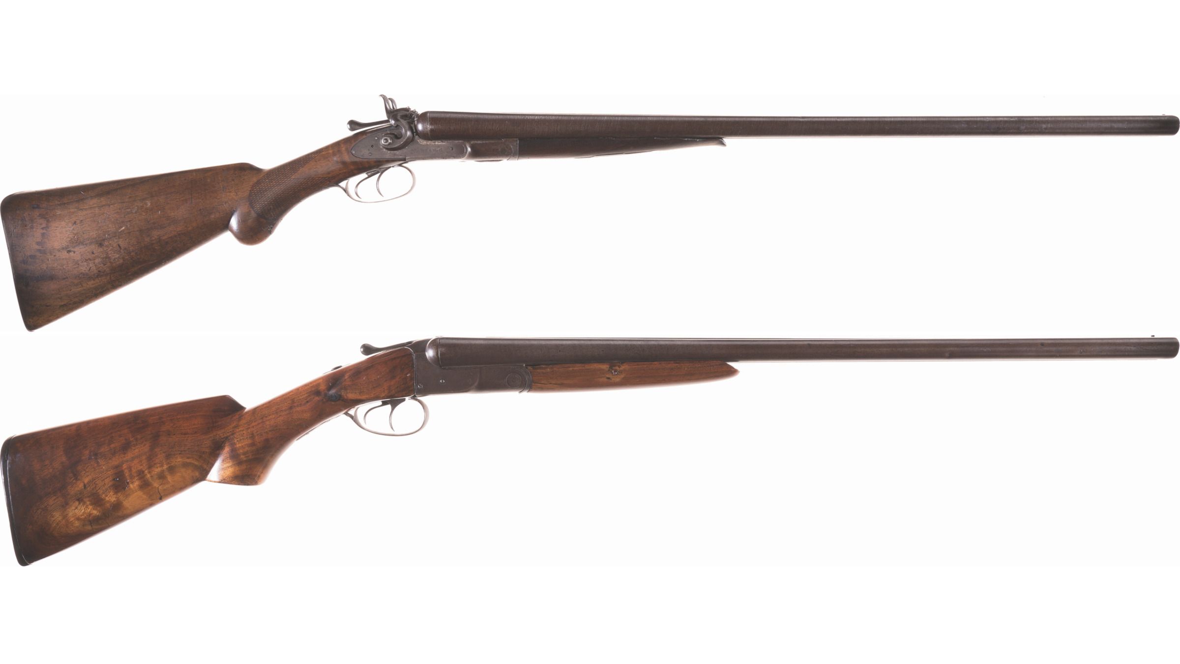 Two Antique Colt Double Barrel Shotguns | Rock Island Auction