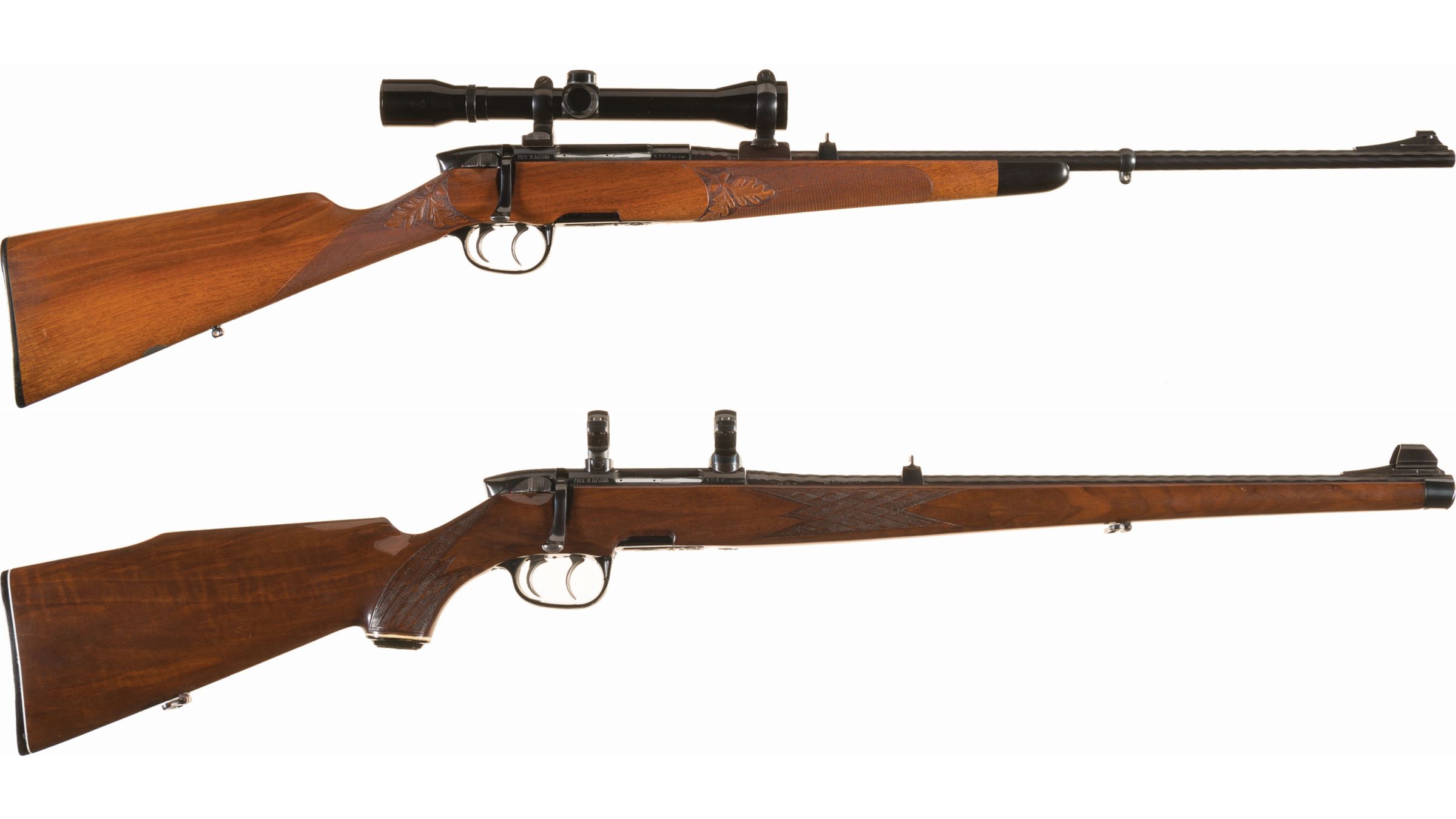 Two Steyr Bolt Action Long Guns | Rock Island Auction