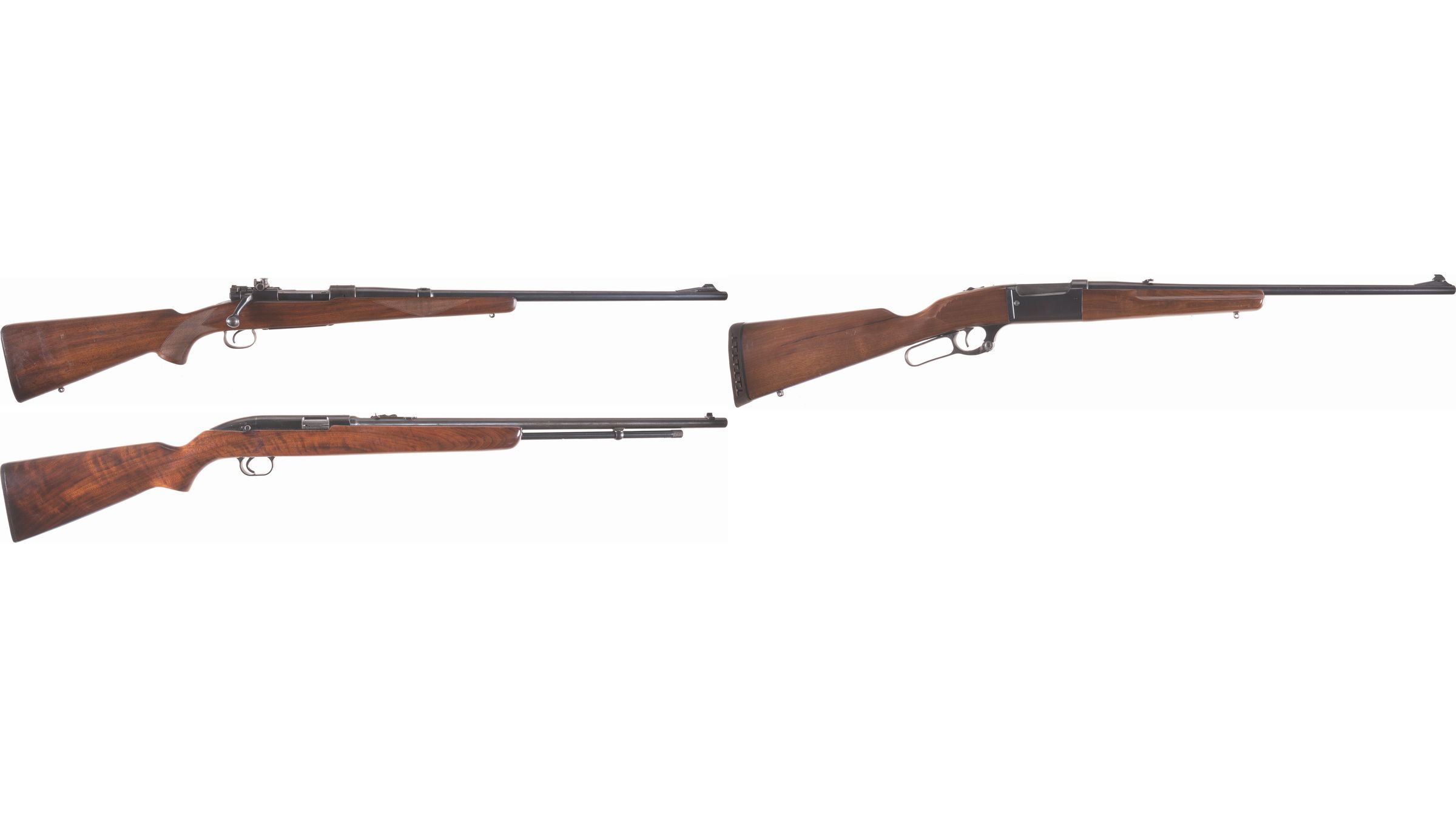 Three Rifles | Rock Island Auction