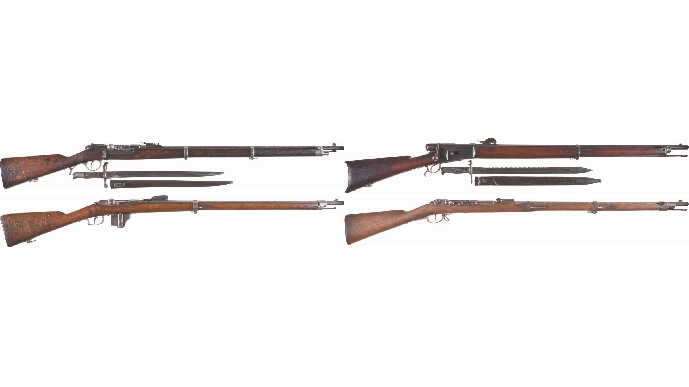 Four Antique European Military Bolt Action Rifles | Rock Island Auction