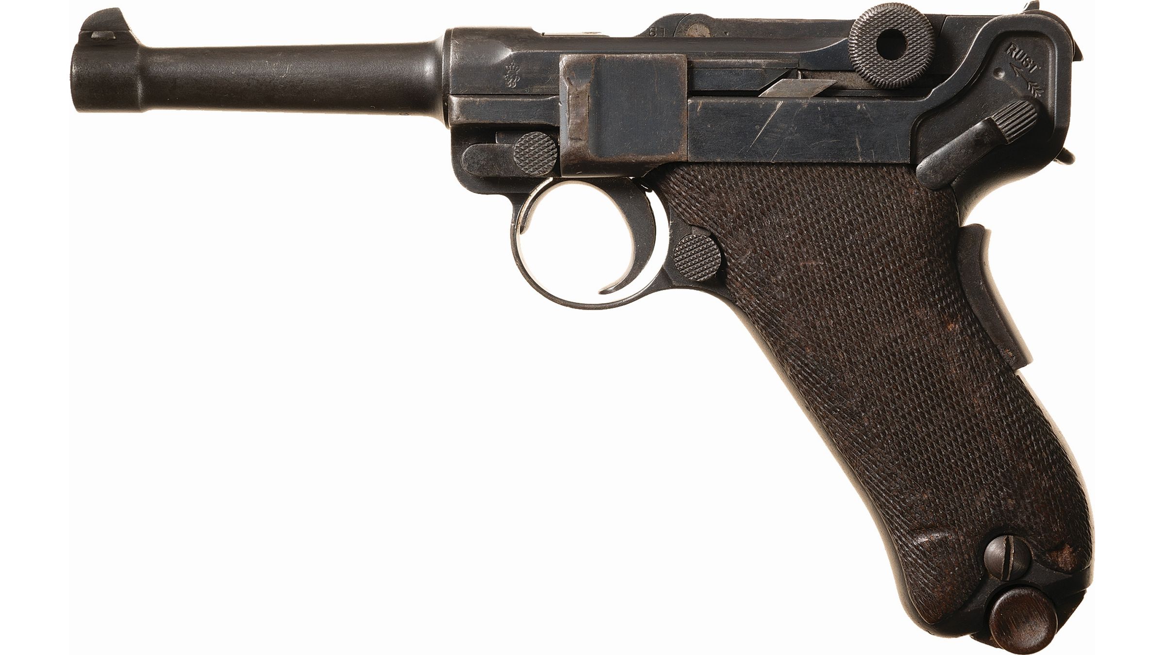 Dutch Contract Vickers Model 1906 Luger Semi-Automatic Pistol | Rock ...